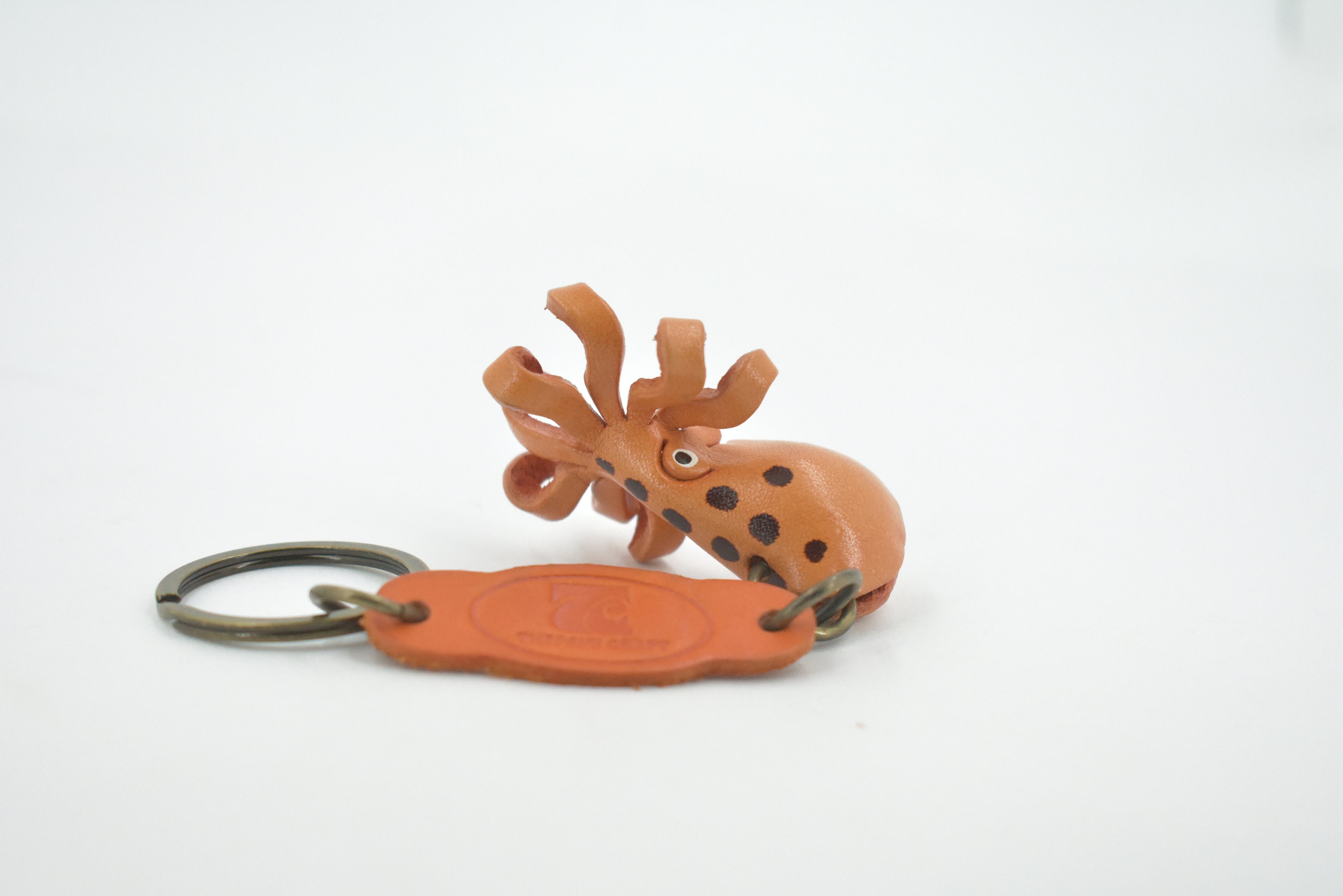 Octopus, Key Chain, Leather, Marine Mollusk, Octopod, Octopi, Brown ...