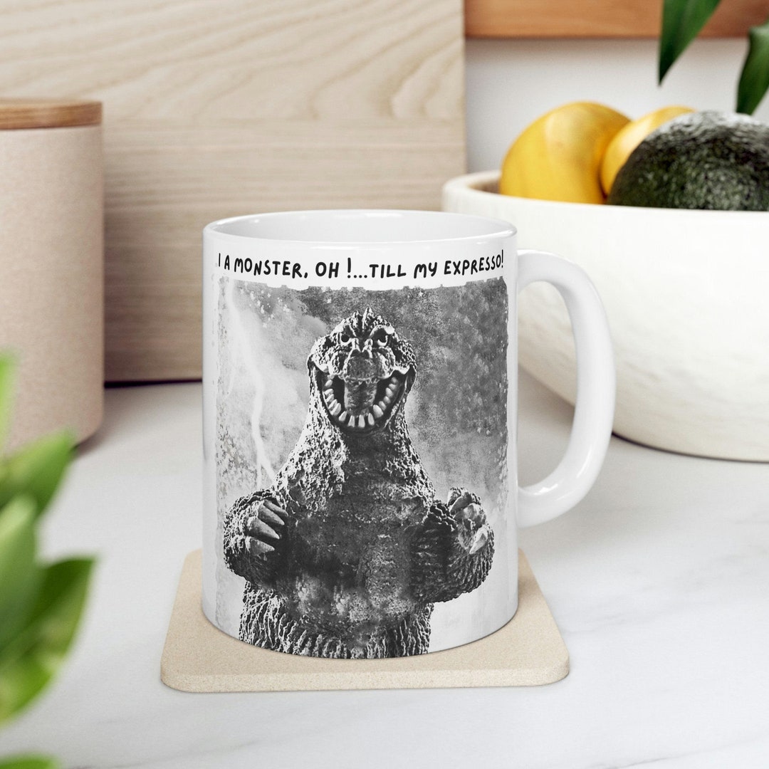 Godzilla Coffee Mug: Vivid Ceramic Mug Gift (11oz, 15oz) - Etsy