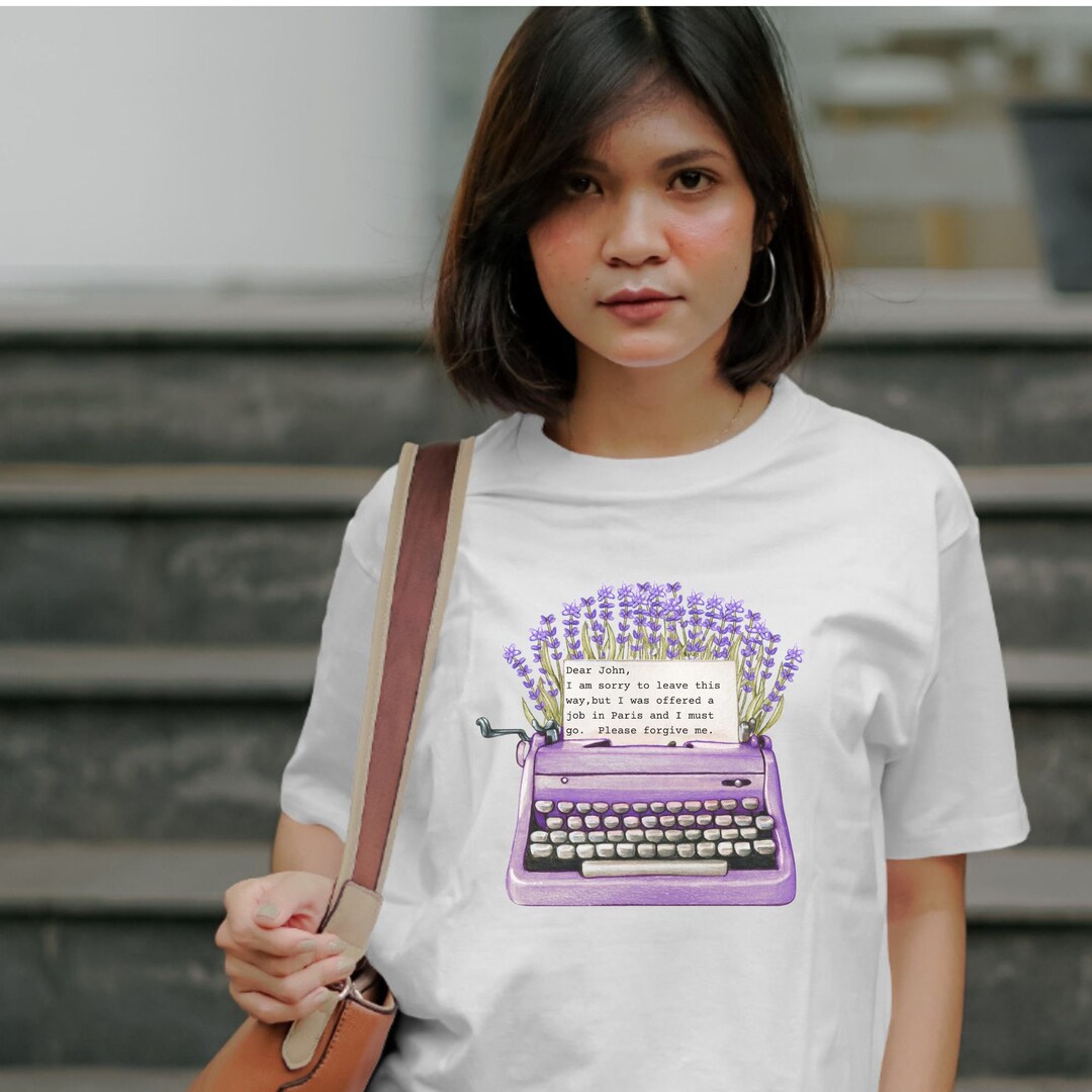 Baby Boomer T-shirt: "dear John" 1950s Love Story Design - Etsy