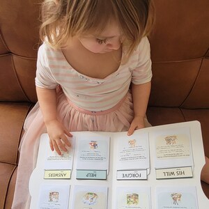 Prayer Cards for Kidsthe Lords Prayer Printableteach Kids to Praykids ...