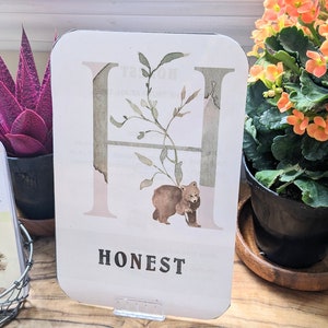 Alphabet Character Traits Cards| Morning Basket Cards| Alphabet Bible ...