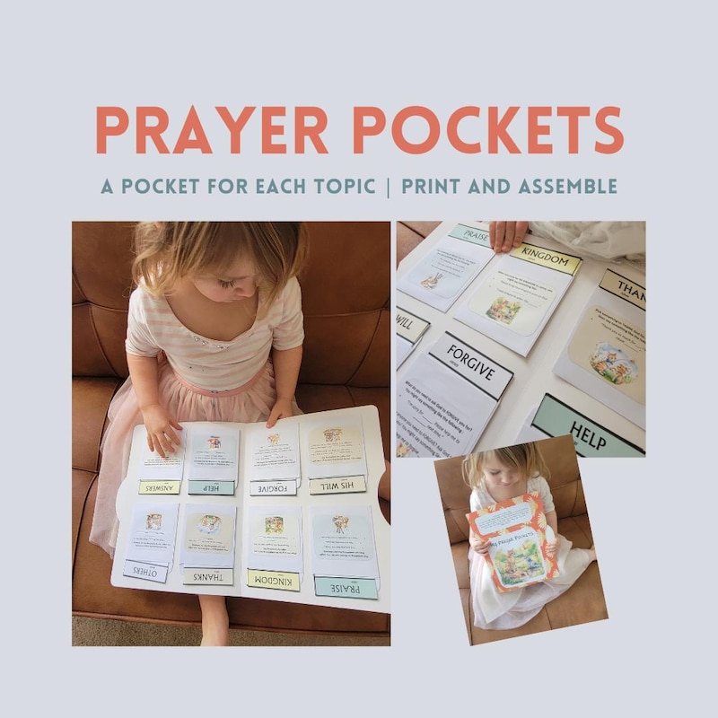 Prayer Cards for Kids - Etsy