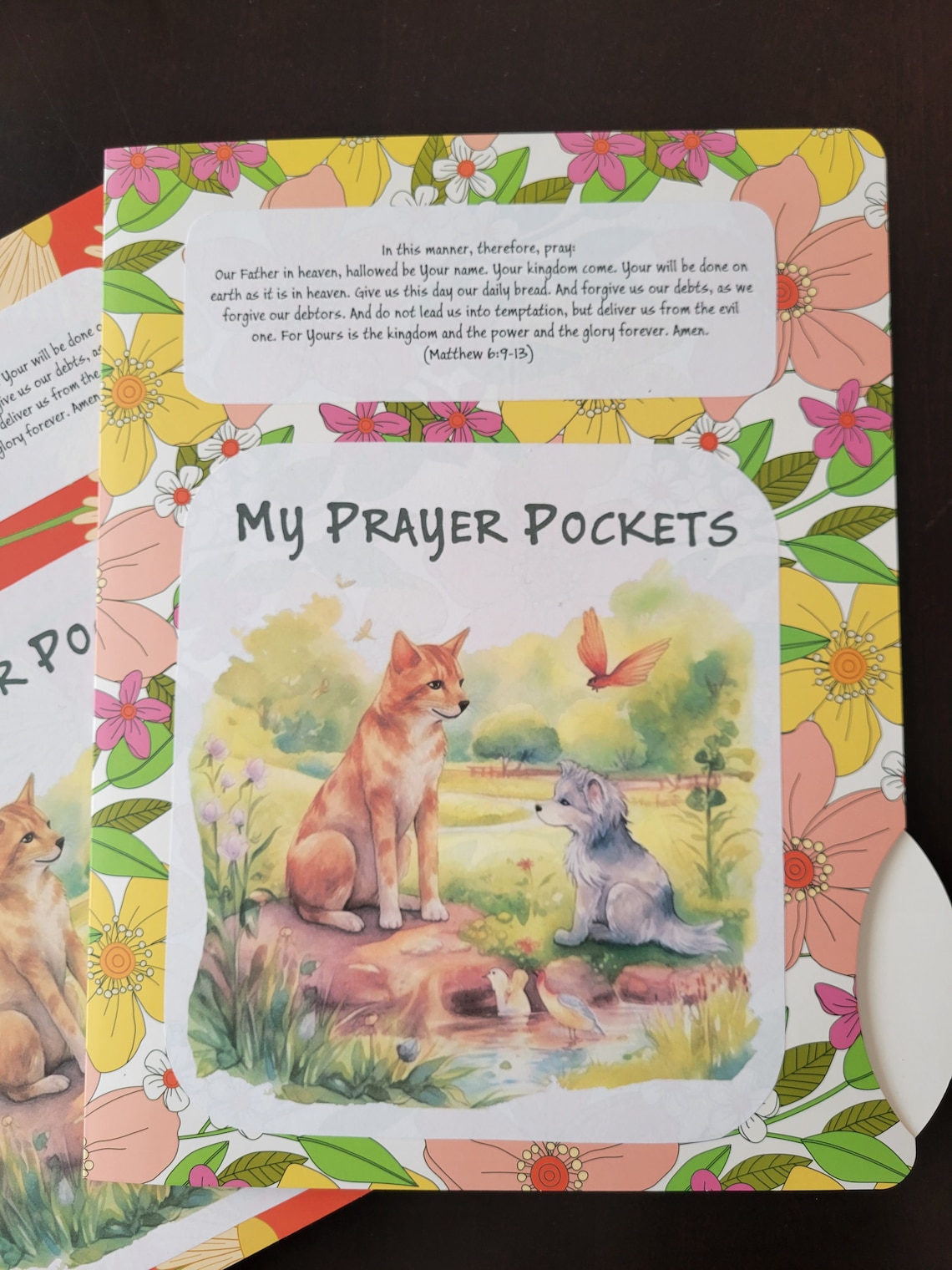 Prayer Cards for Kids|the Lords Prayer Printable|teach Kids to Pray ...