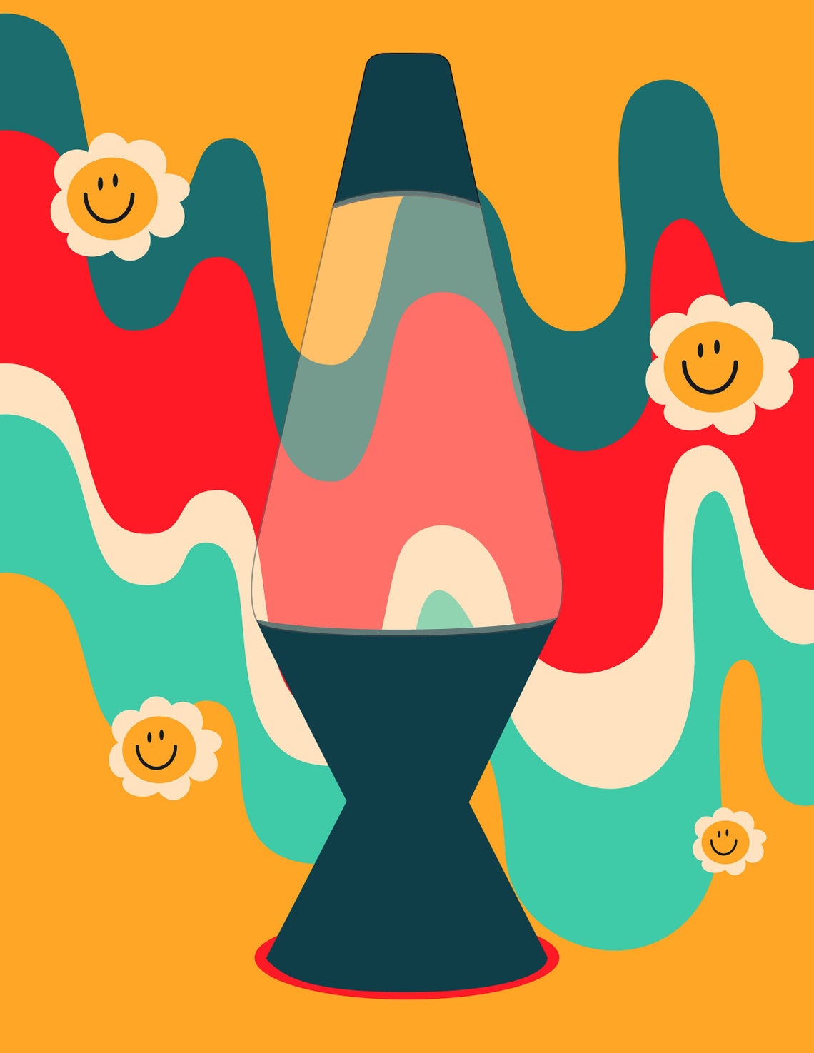 Groovy Lava Lamp - Etsy