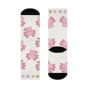 Cute Axolotl Gifts Axolotl Print Socks Cute Gifts for Axolotl Lovers ...