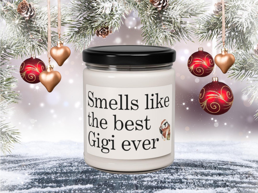 Gigi Christmas Gift, Unique Penguin Christmas Gift Gigi, Candle for ...