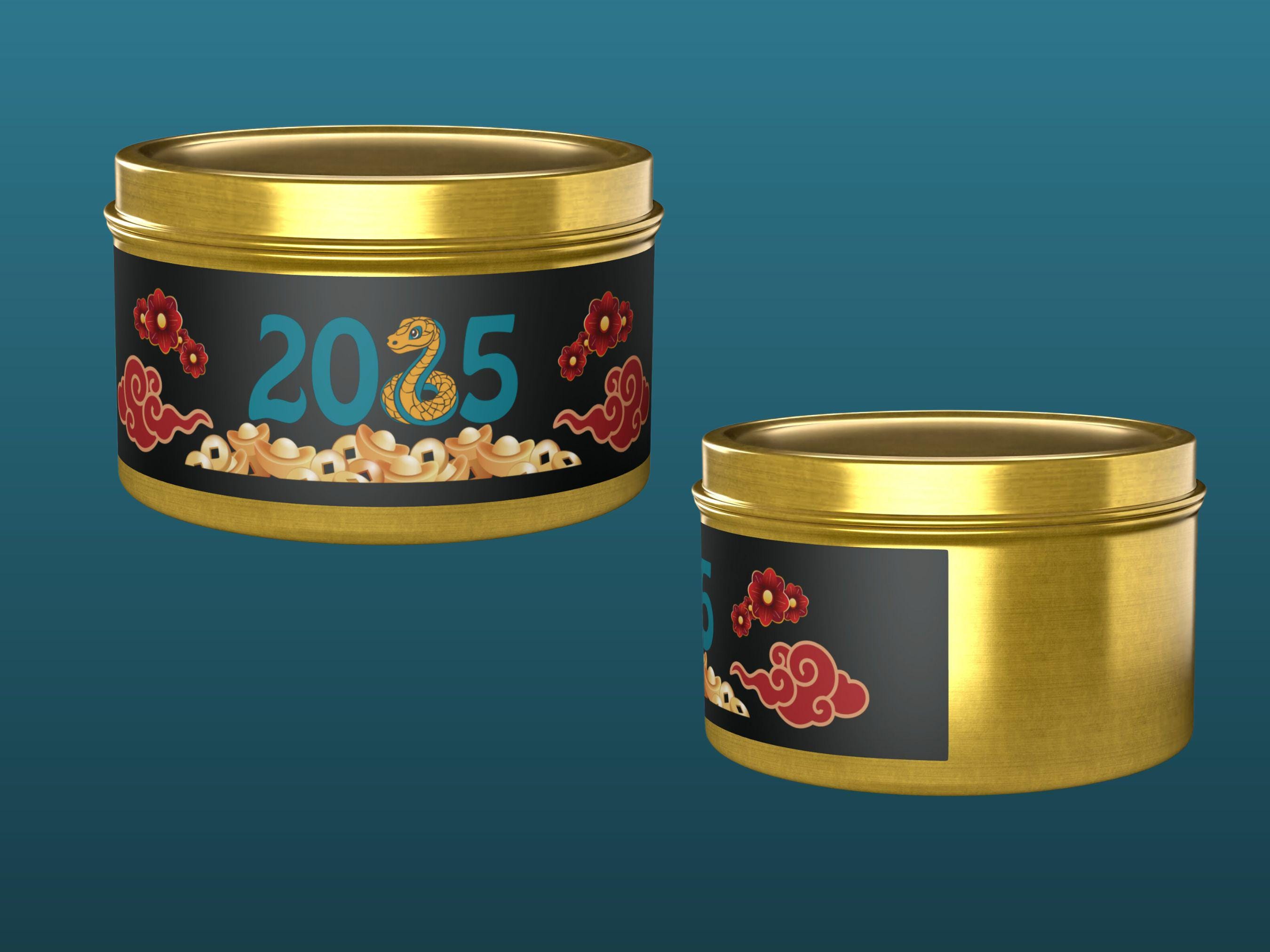 Chinese New Year Gift, 2025 Chinese New Yr Snake Candle, Lunar New Year ...