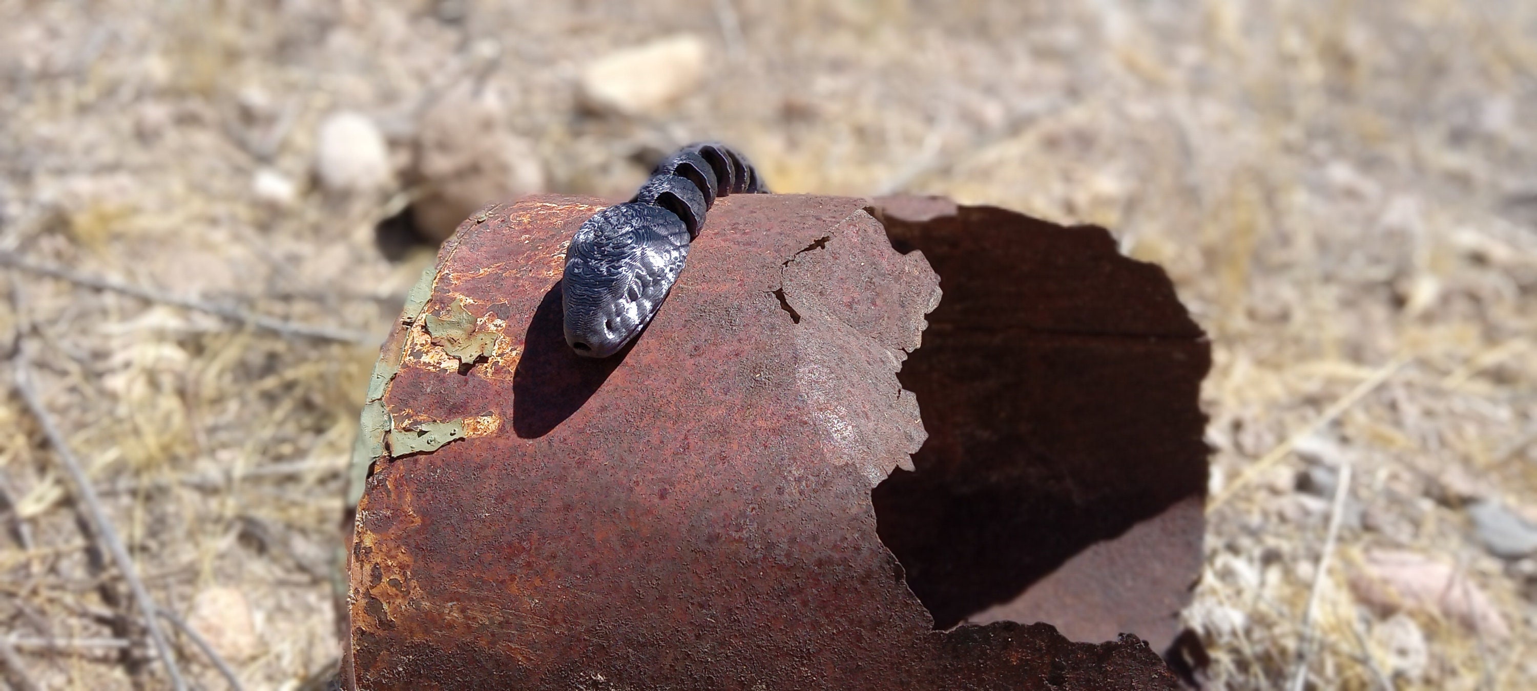 Fidget Snake Toy 3D Printed - 2ft Long - 34 Grams - Different Color ...