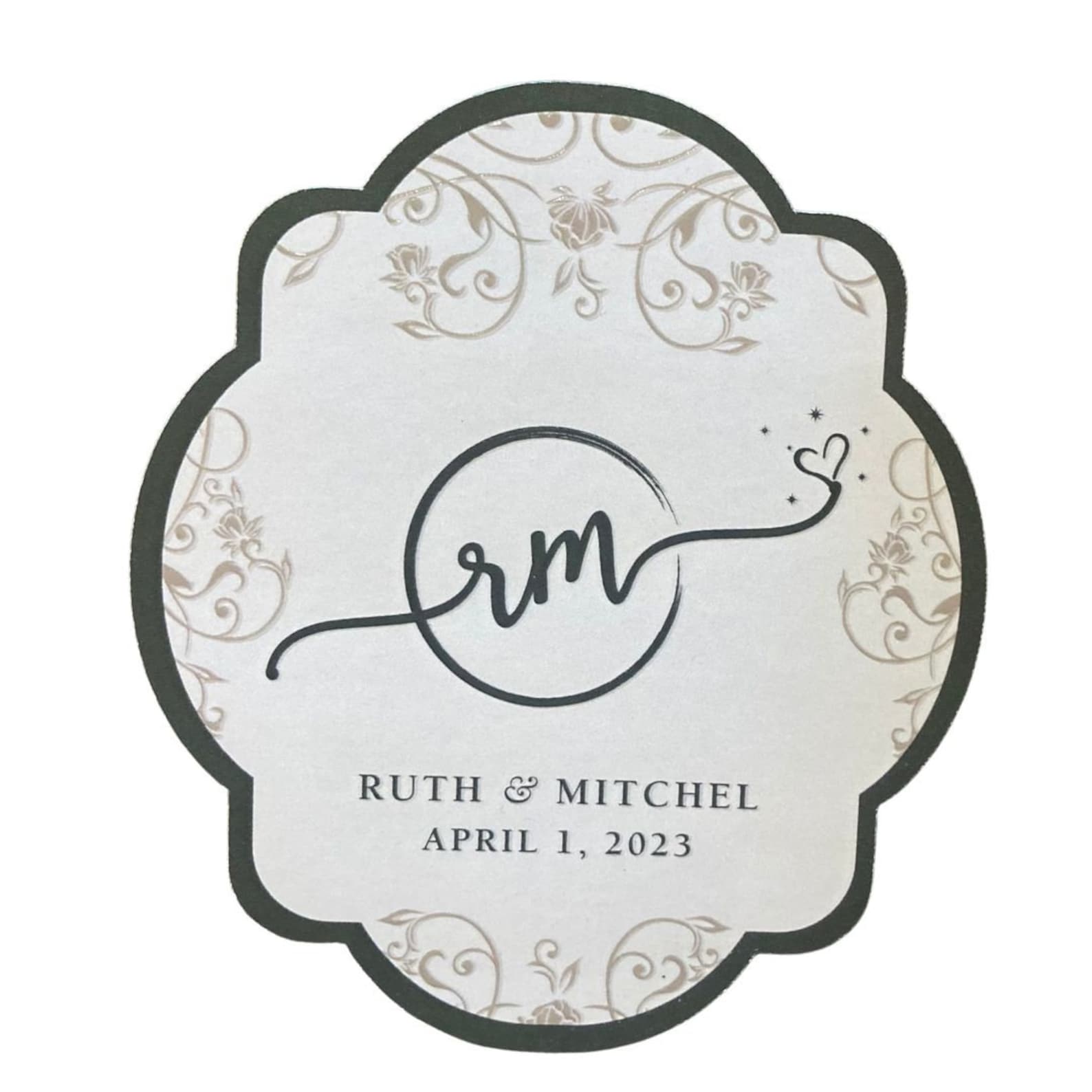 Custom Dimensional UV Label (raised Text) - Beverage Label / Sticker - Etsy