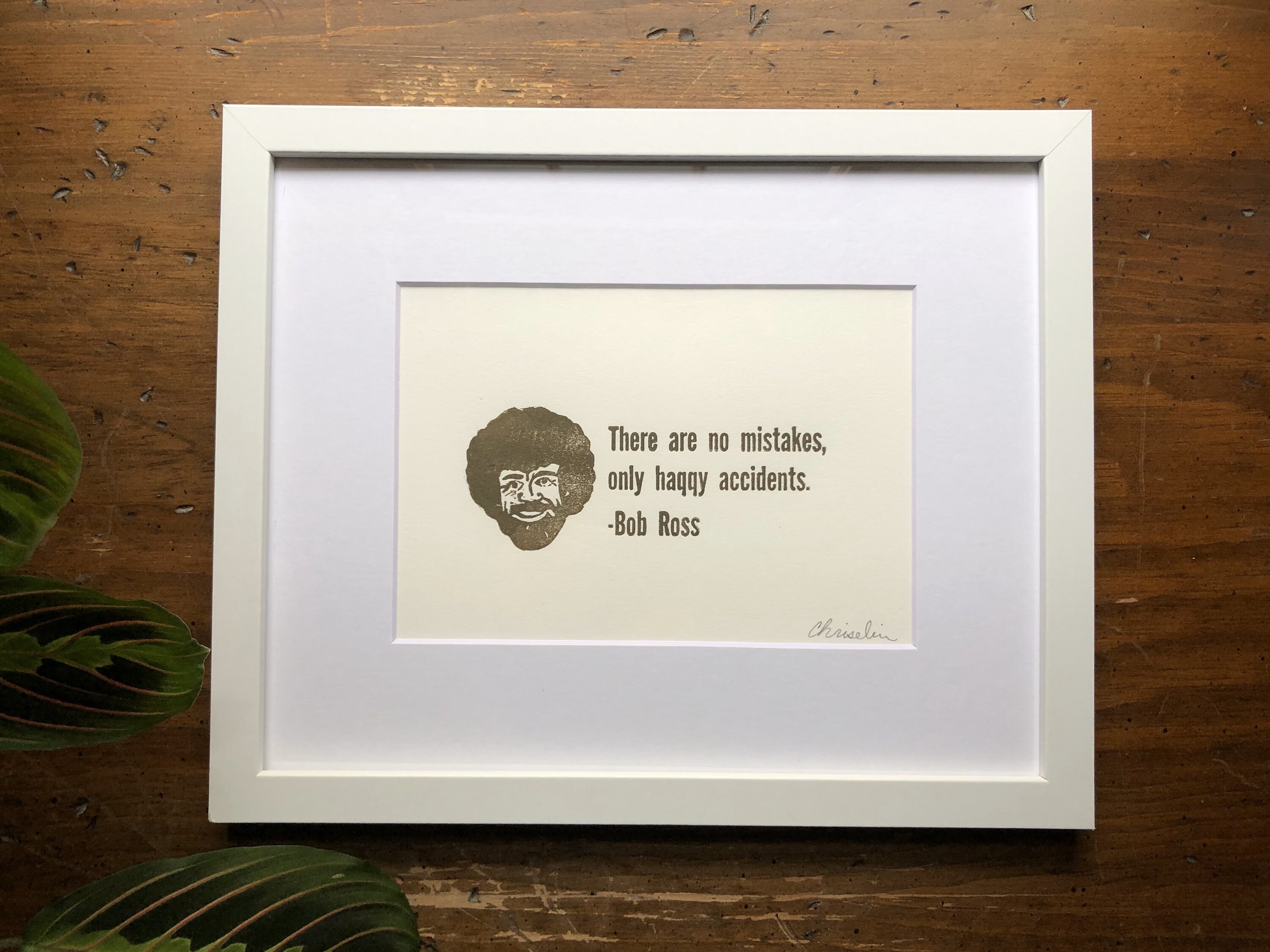 Bob Ross haqqy Accidents Art - Etsy
