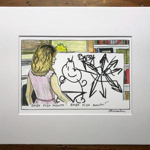 When Harry Met Sally "baby Fish Mouth" Art Print, Sally Albright, Meg ...