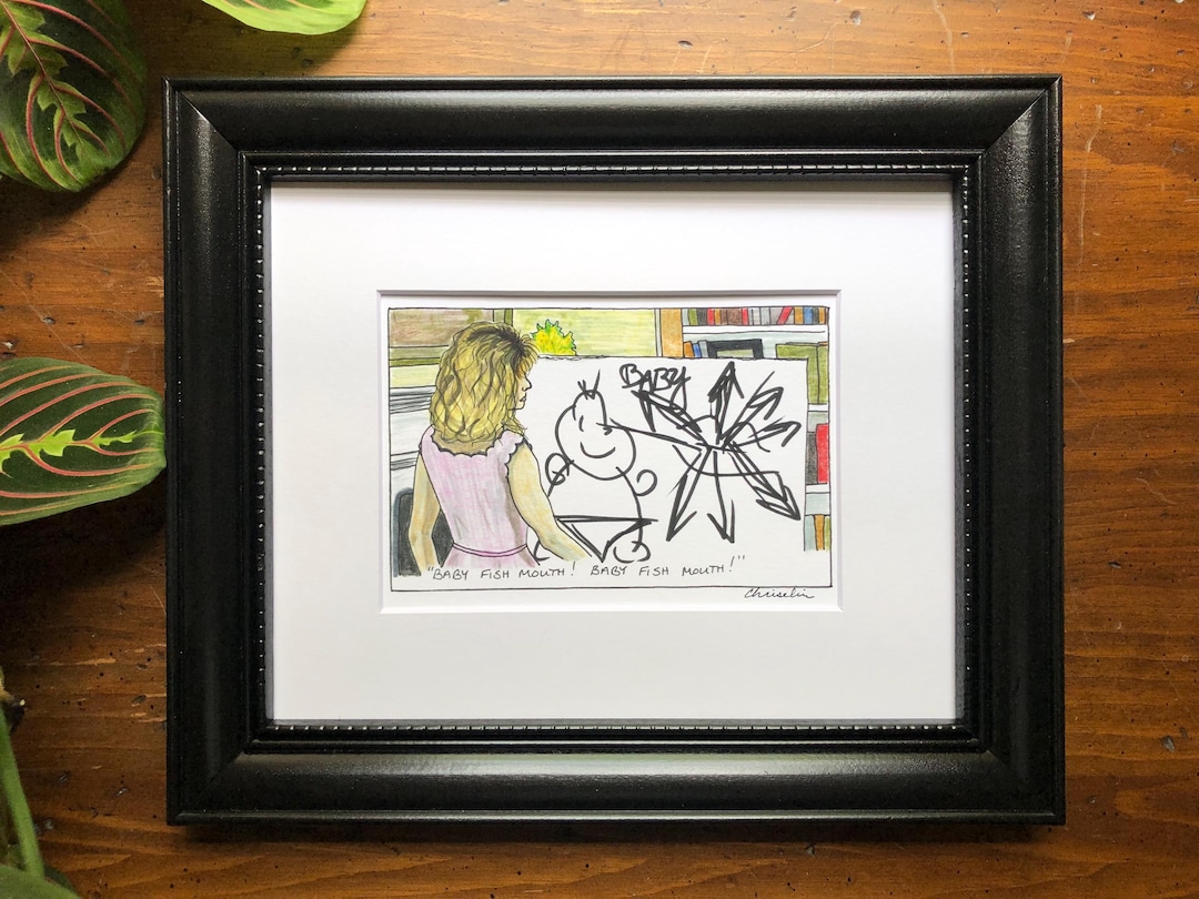 When Harry Met Sally "baby Fish Mouth" Art Print, Sally Albright, Meg ...