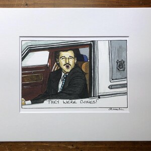 The Wedding Singer "they Were Cones!" Art Print; Drew Barrymore, Adam ...