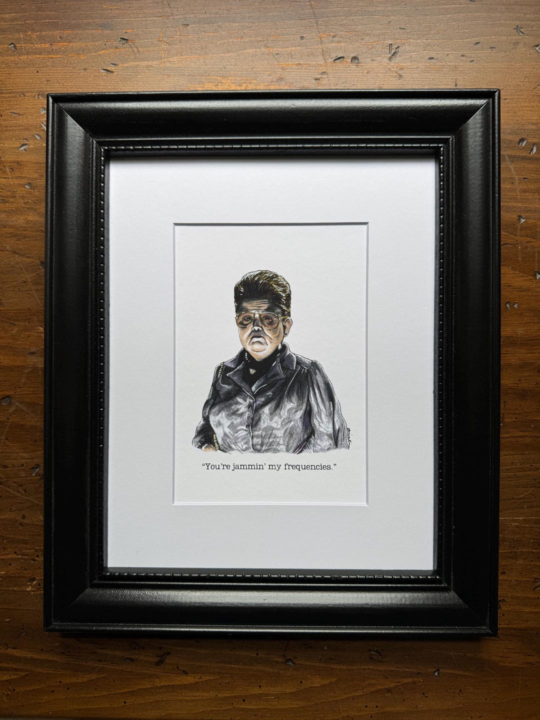 Poltergeist Tangina Art Print; Zelda Rubinstein - Etsy