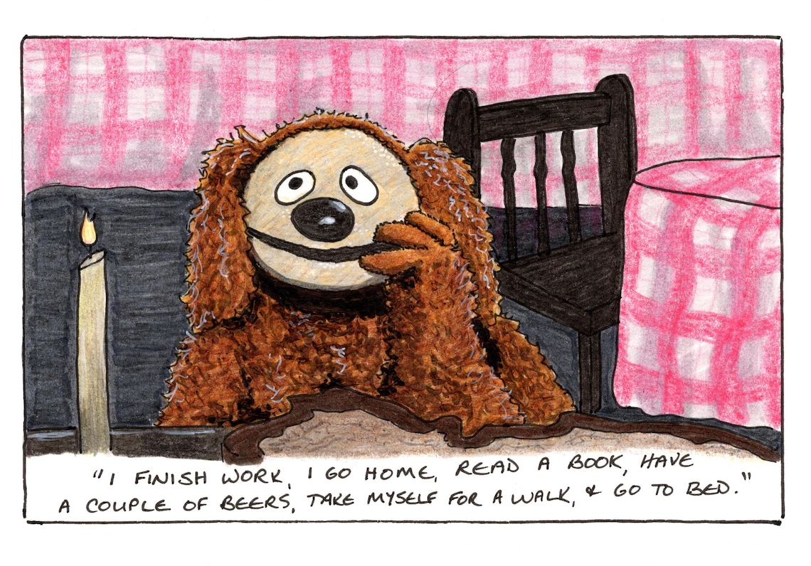 The Muppet Movie, Rowlf the Dog Art Print - Etsy