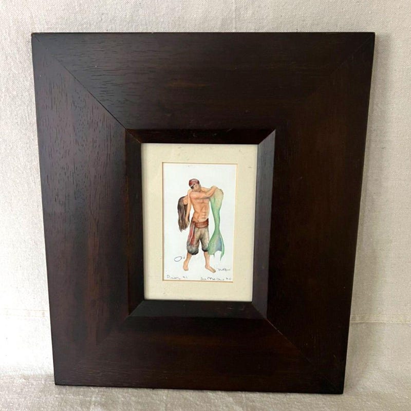 Mermaid Pirate Artwork - Etsy