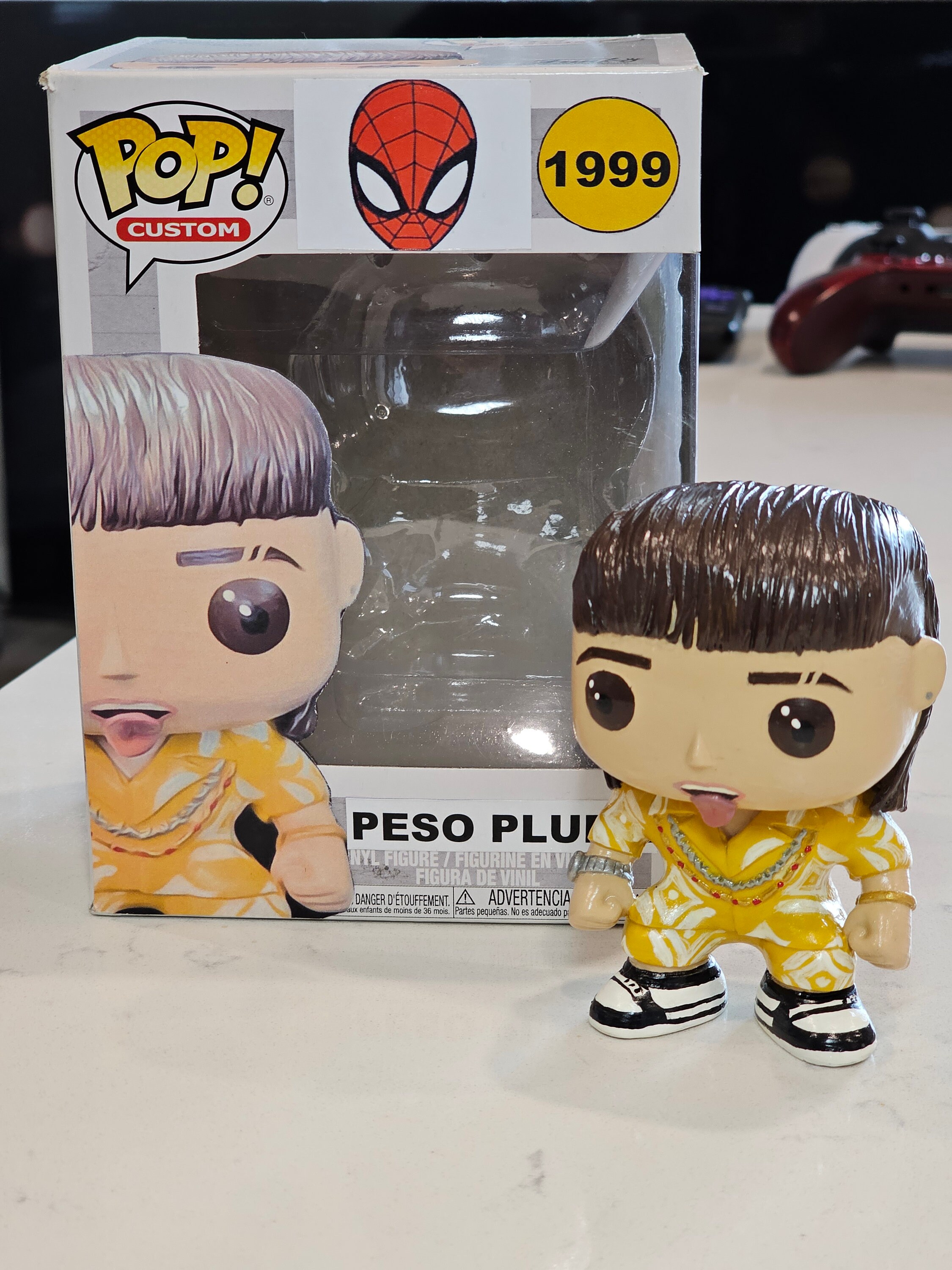 Peso Pluma Funko Pop Custom With Box - Etsy