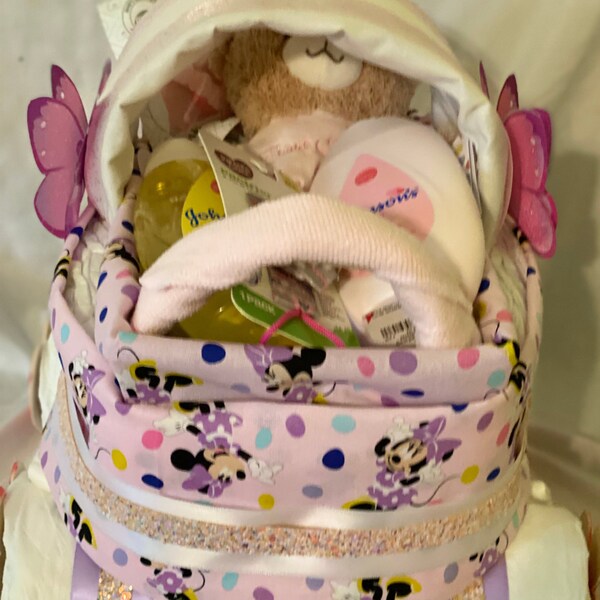 Stroller Diaper Cake - Etsy