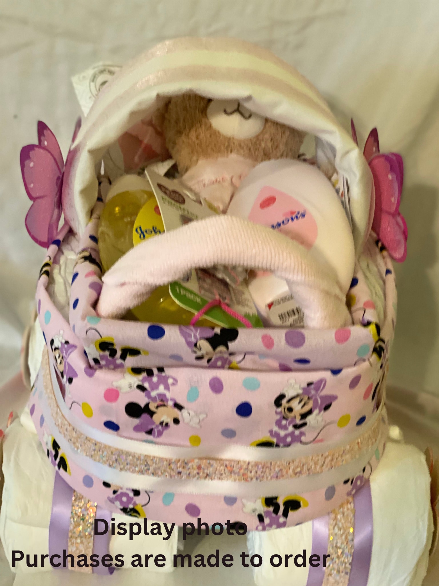 Diaper Carriage Cake | Diaper Carriage | Diaper Stroller | Baby Shower ...