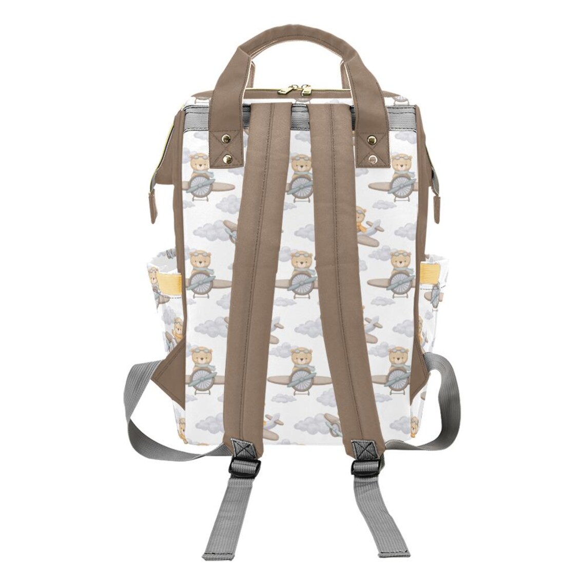 Personalized Diaper Bag | Airplane Backpack | Transport | Travel | Baby ...