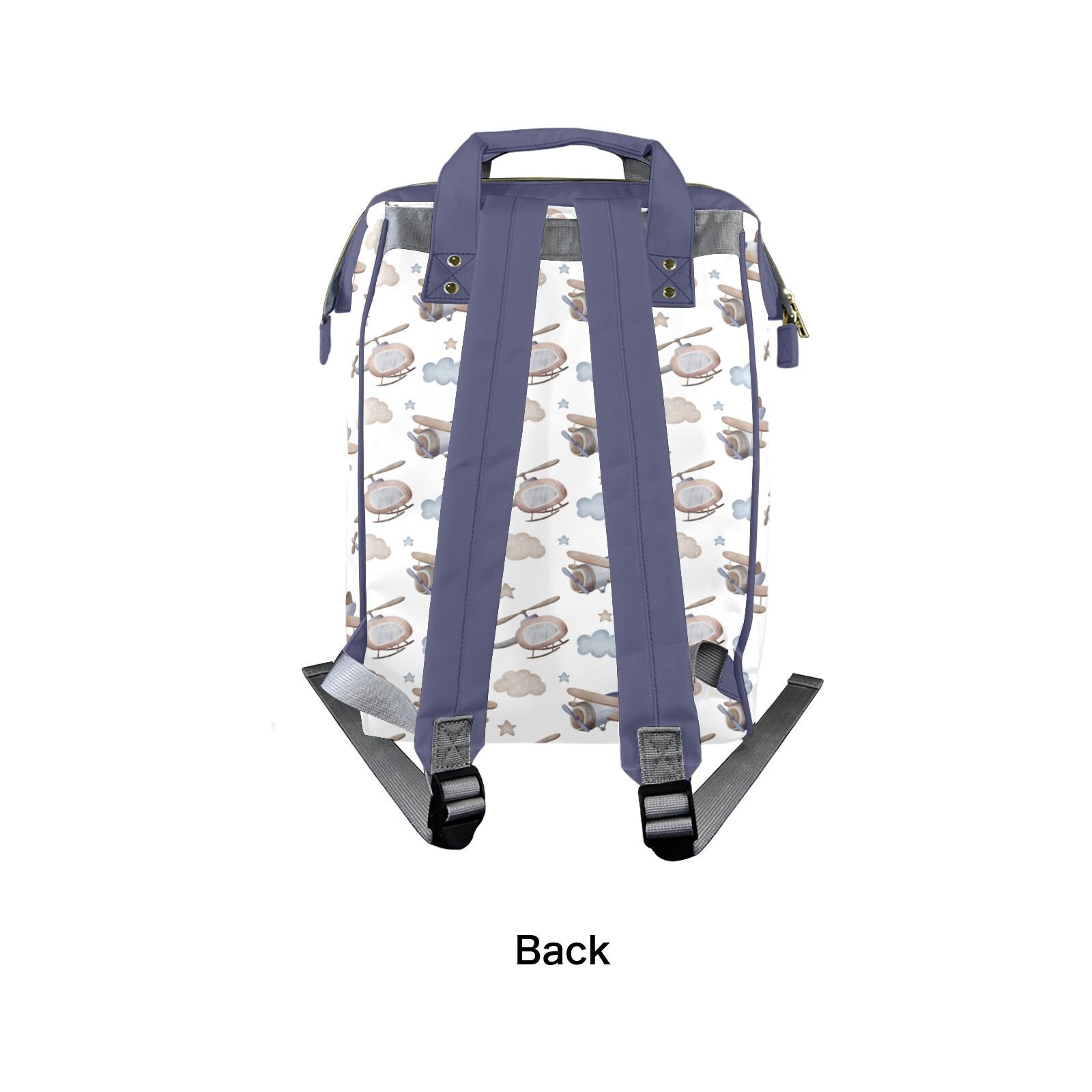 Personalized Diaper Bag | Airplane Backpack Diaper Bag | Transport ...