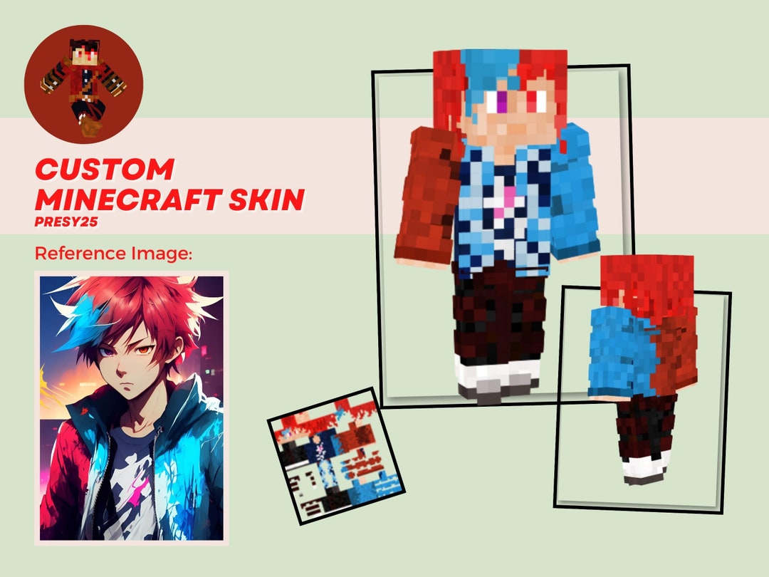 Custom Minecraft Skins High Quality Minecraft Skins - Etsy