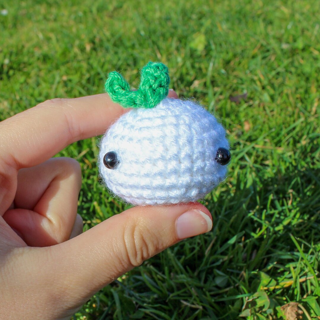 Crochet Mini Sprout Amigurumi Toy Plush, Desk Friend - Etsy