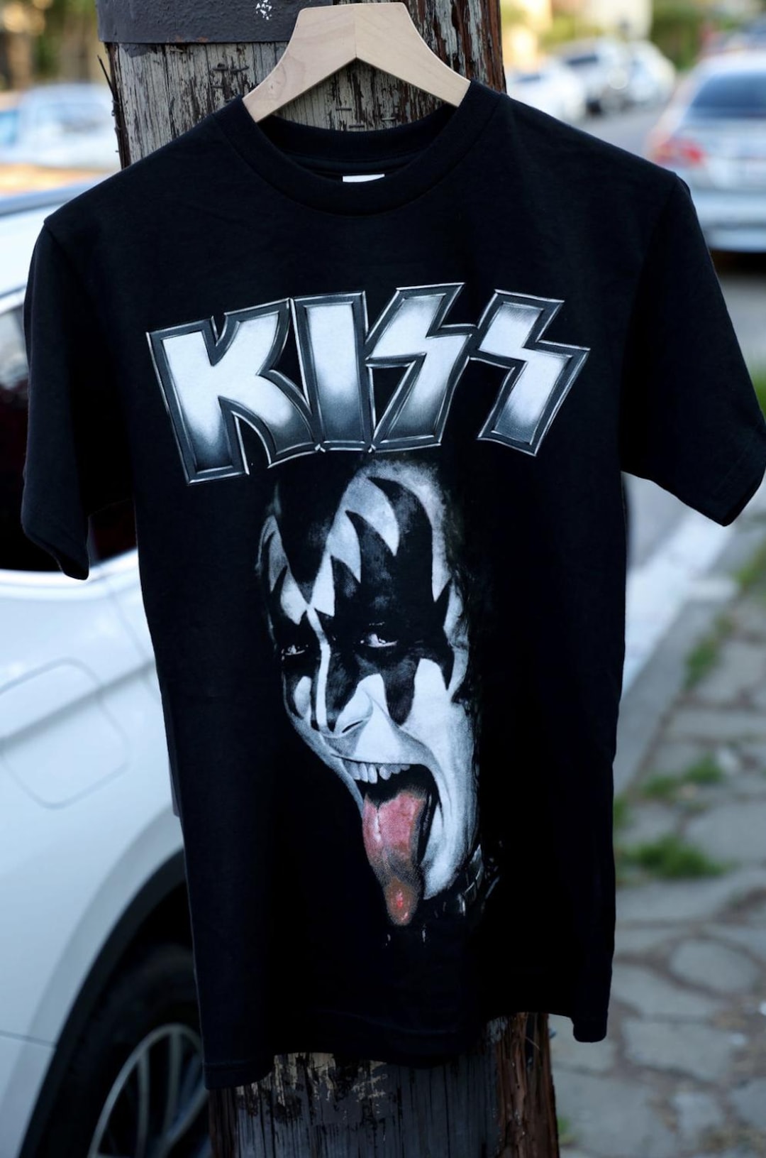 KISS Band T-shirt | Vintage Rock Graphic Shirt | 70s Band Merch ...