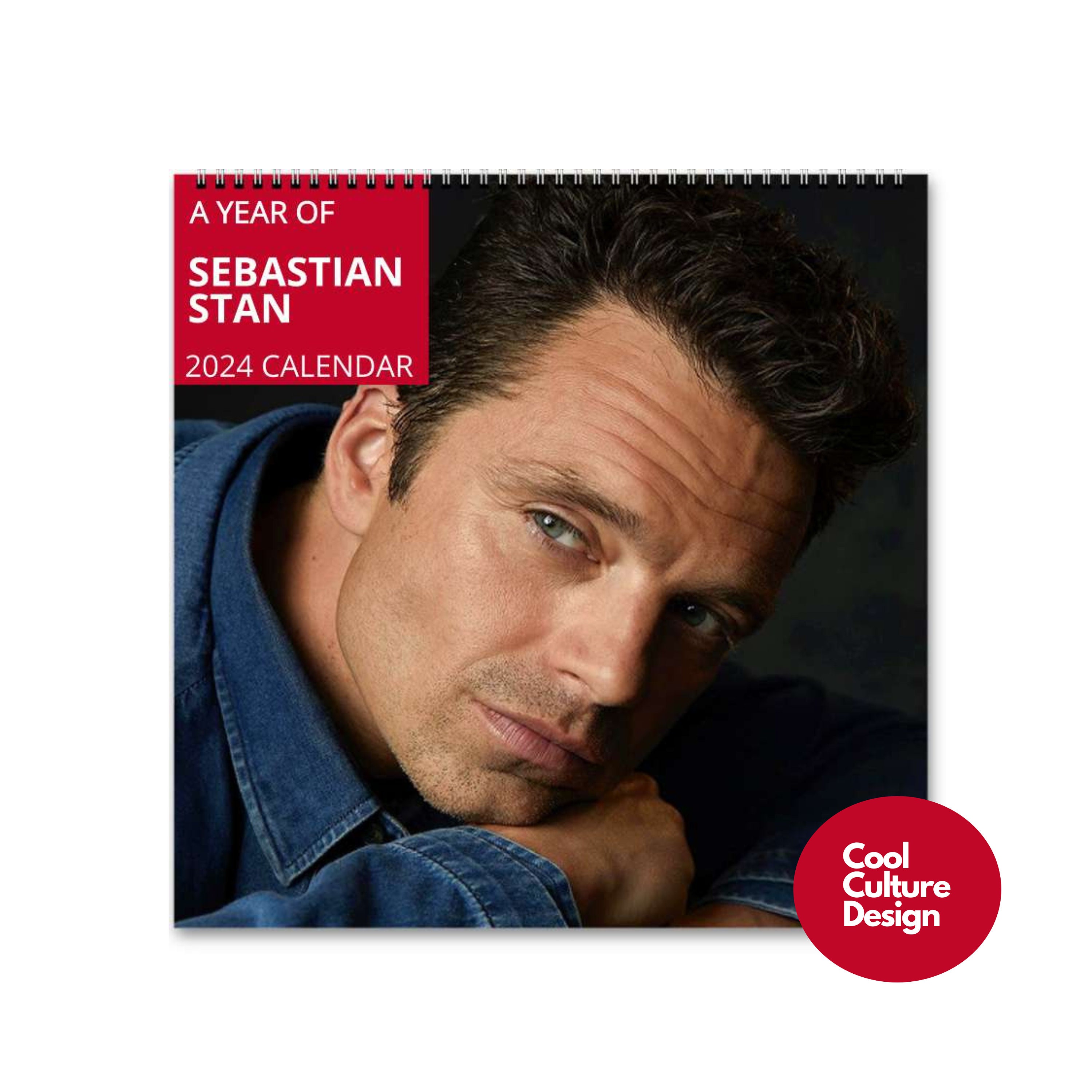 Sebastian Stan Calendar Vol.2 - 2024 Calendar, Wall Calendar 2024 sold ...