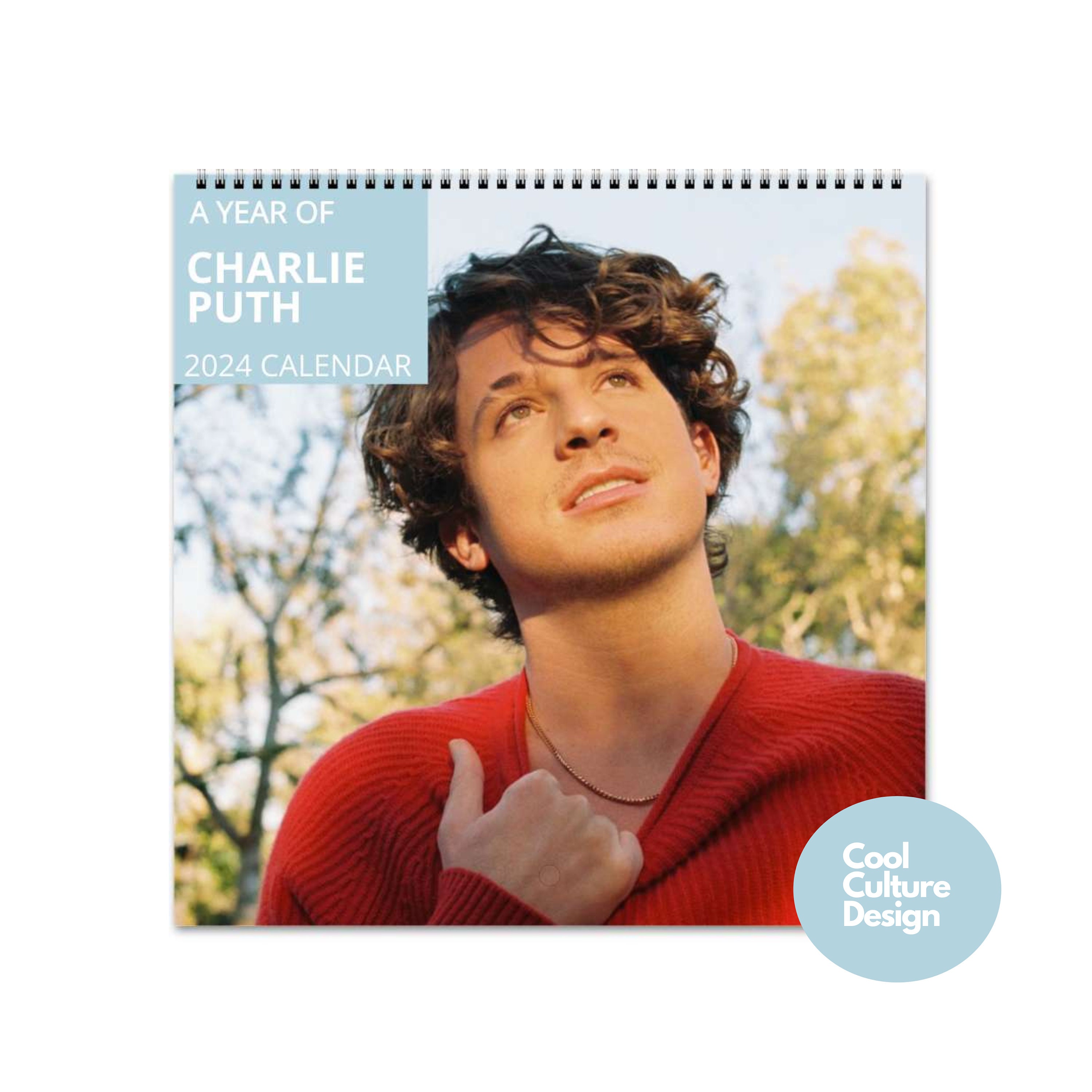 Charlie Puth Calendar Vol.1 - 2024 Calendar, Wall Calendar 2024 ...