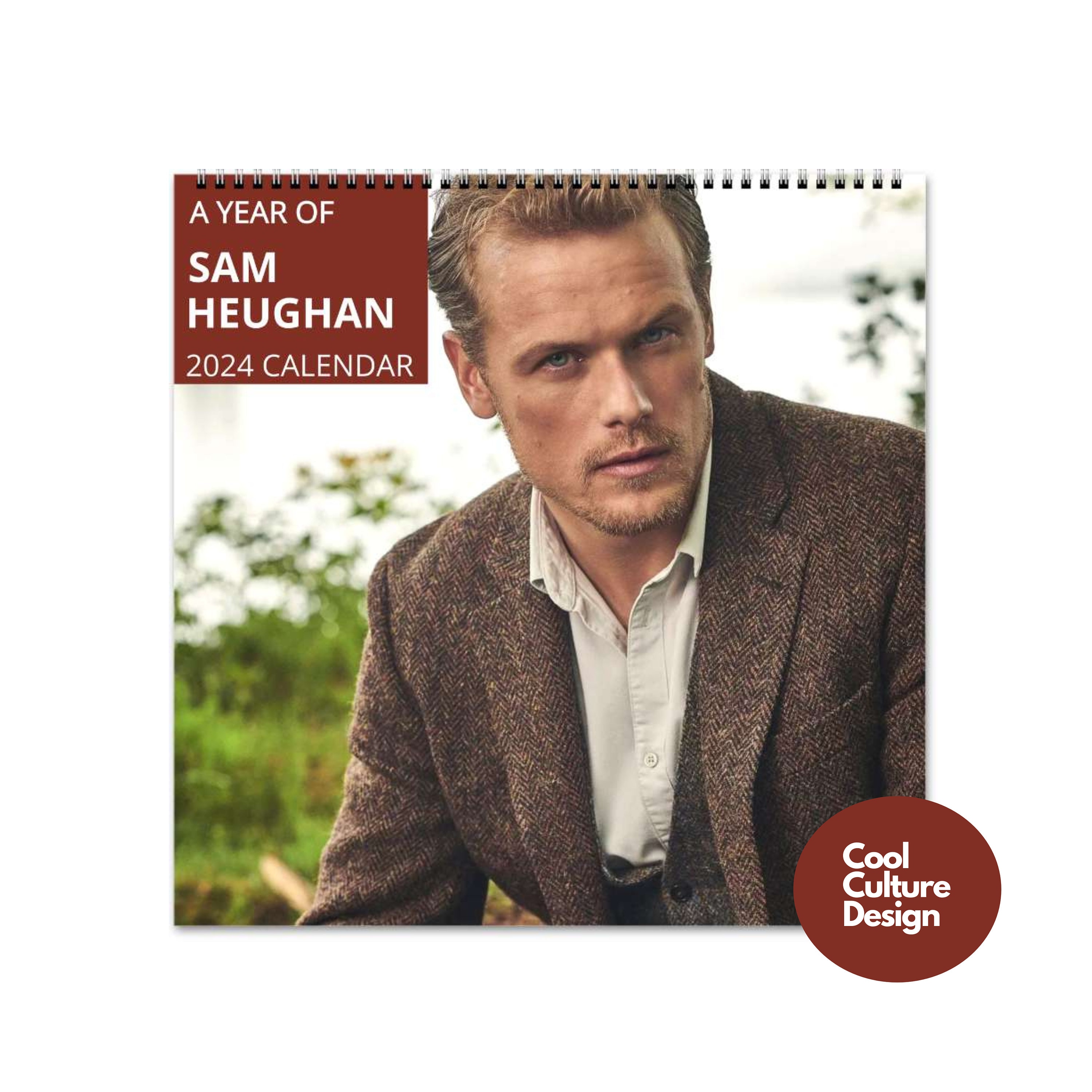 Sam Heughan Calendario 2024, Calendario da parete 2024 venduto da ...