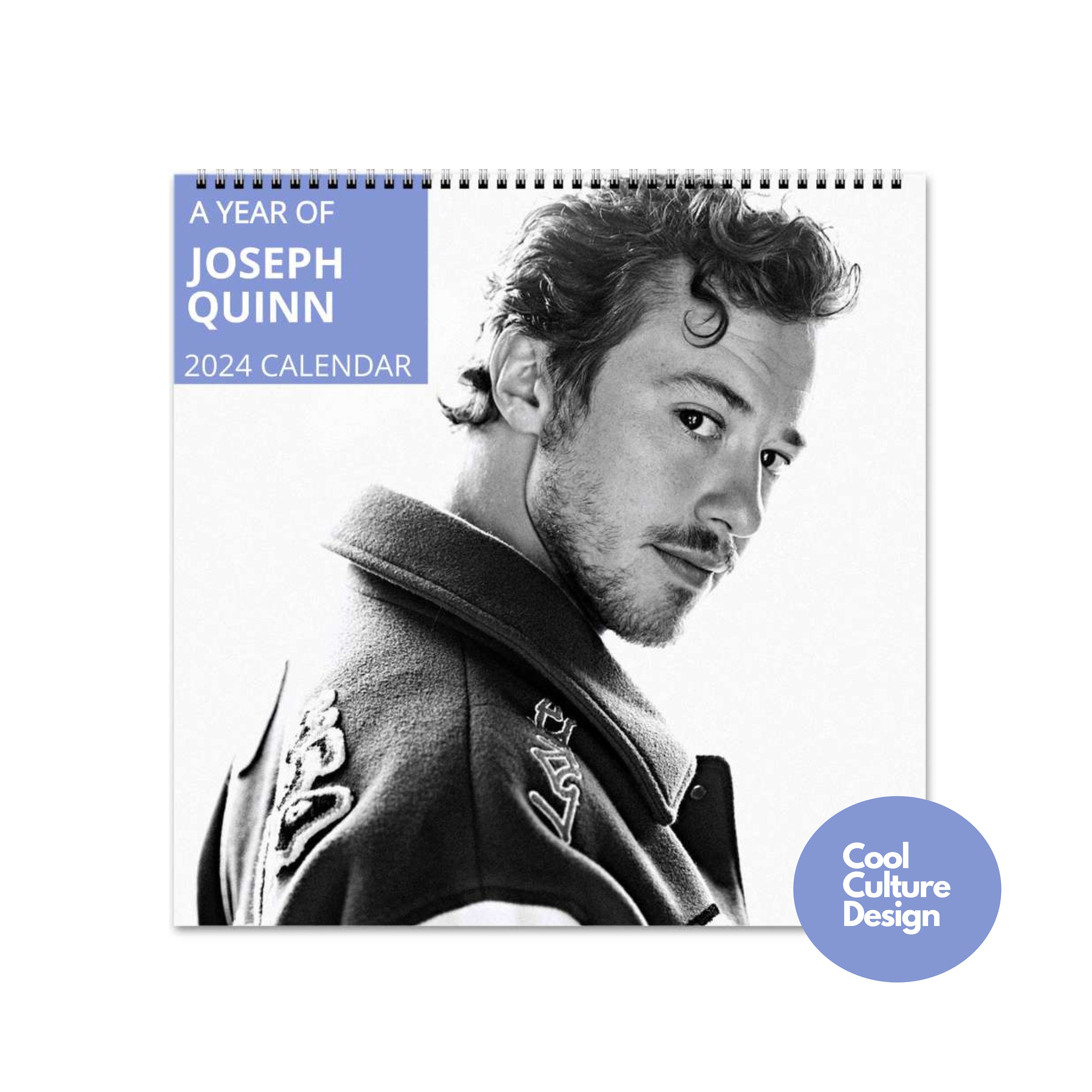 Joseph Quinn Calendar Vol.1 - 2024 Calendar, Wall Calendar 2024 sold by ...