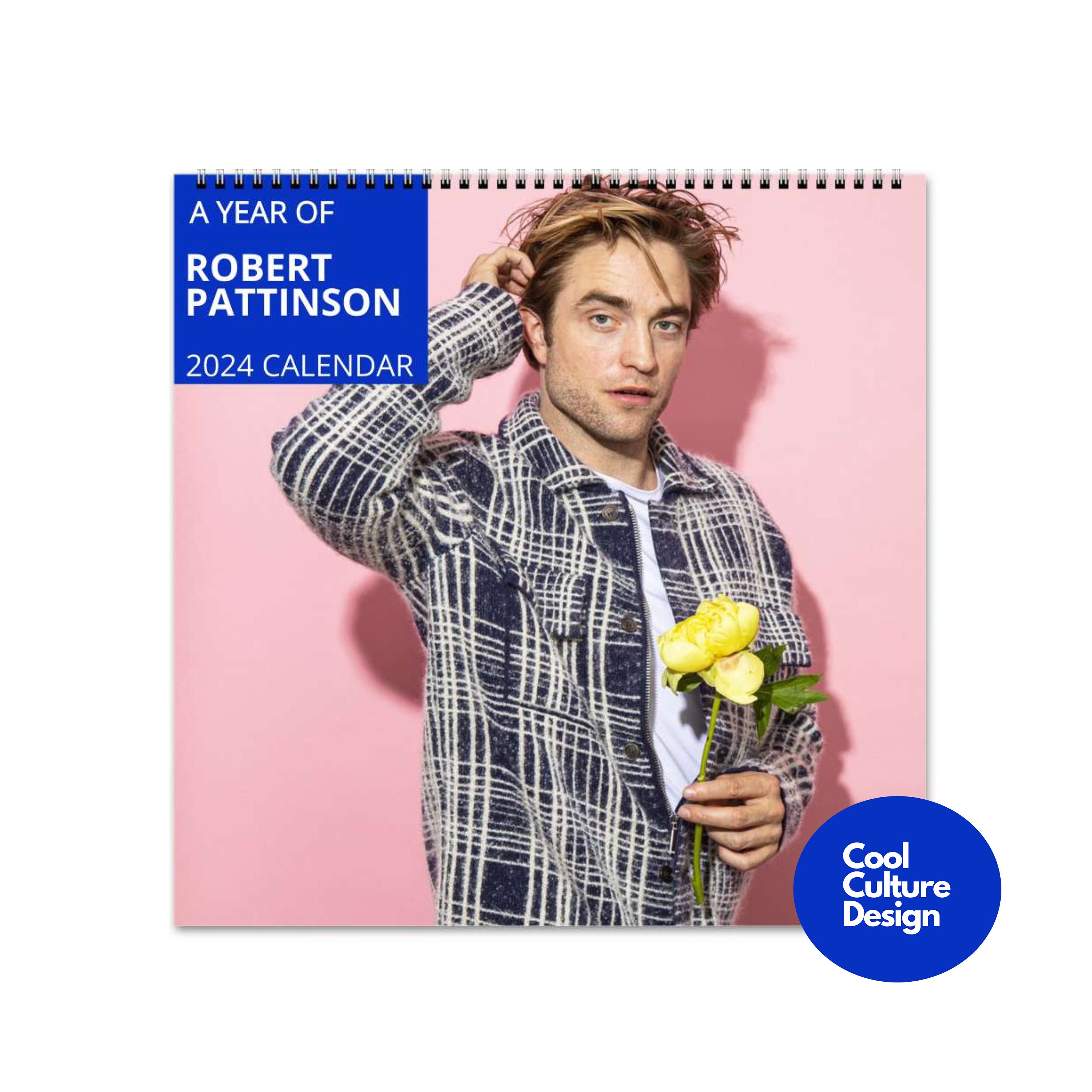 Robert Pattinson Calendar Vol.1 - 2024 Calendar, Wall Calendar 2024 ...
