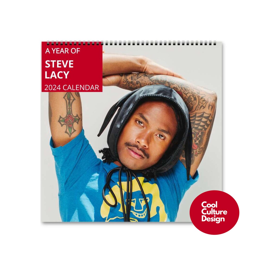 Steve Lacy Calendar Vol.1 2024 Calendar Wall Calendar 2024 - Etsy