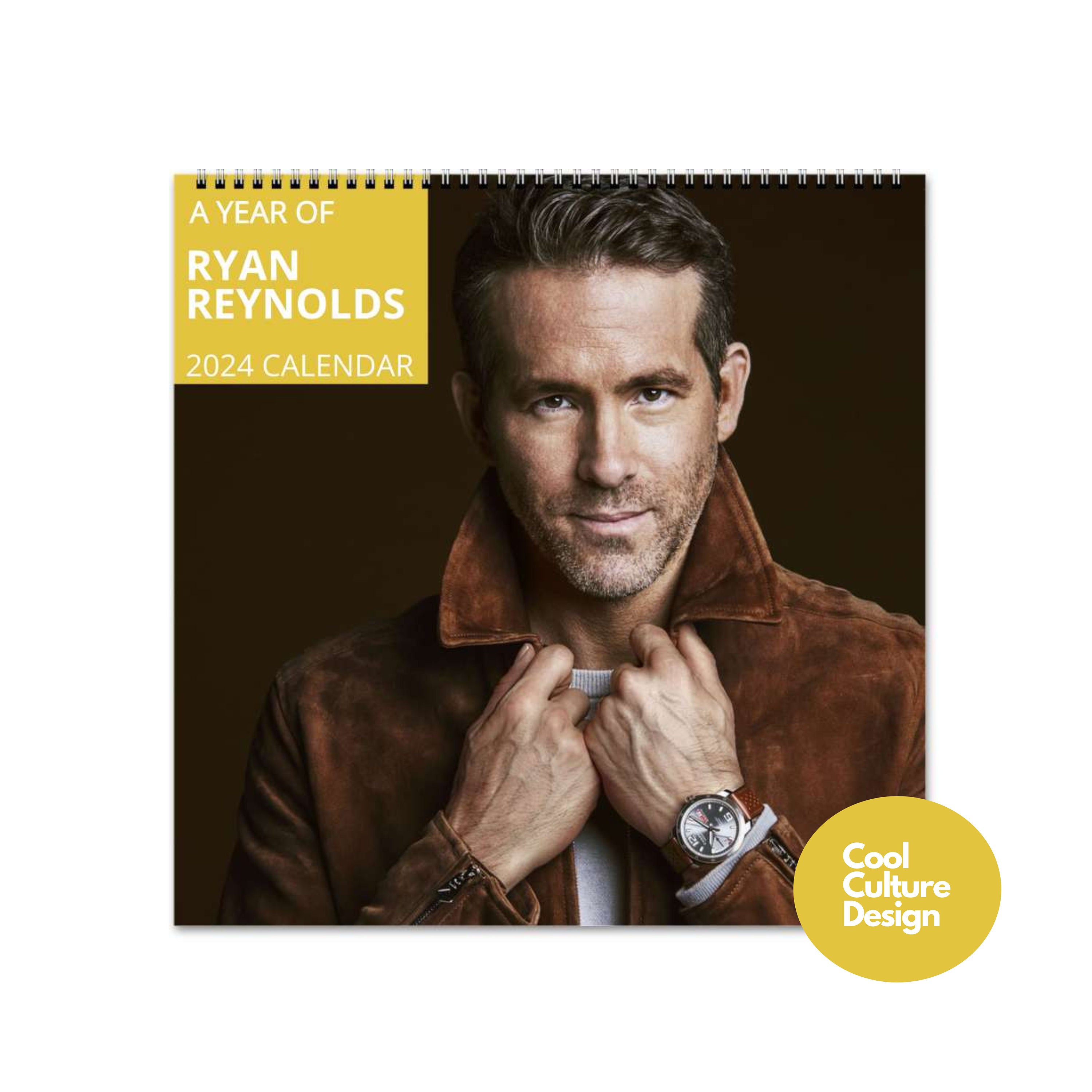 Ryan Reynolds Calendar Vol.1 - 2024 Calendar, Wall Calendar 2024 sold ... Ryan Reynolds Calendar Vol.1 - 2024 Calendar, Wall Calendar 2024 sold ...