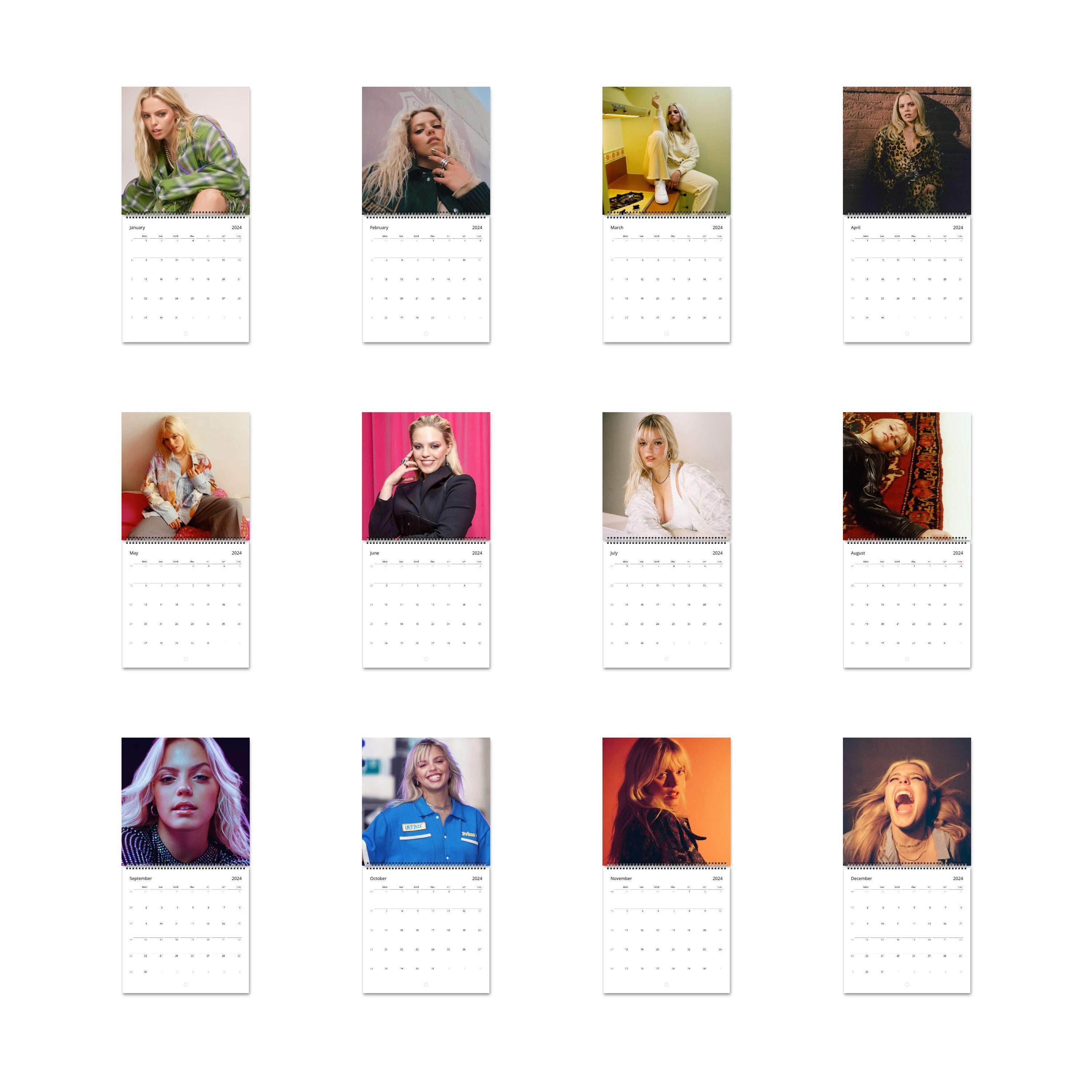 Renee Rapp Calendar Vol.1 - 2024 Calendar, Wall Calendar 2024 sold by ...