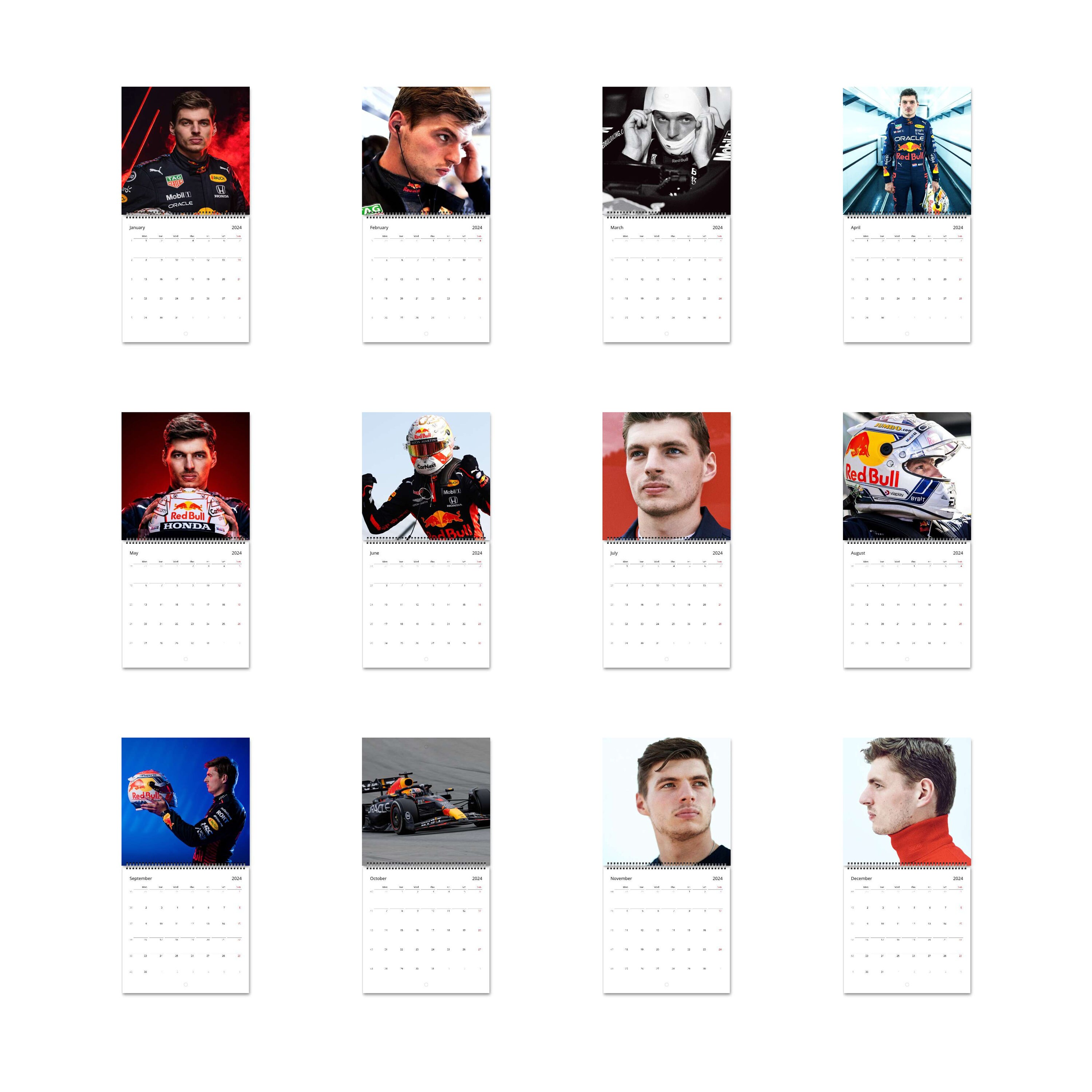 Calendario Max Ver stappen Calendario 2024, Calendario da parete 2024 ...