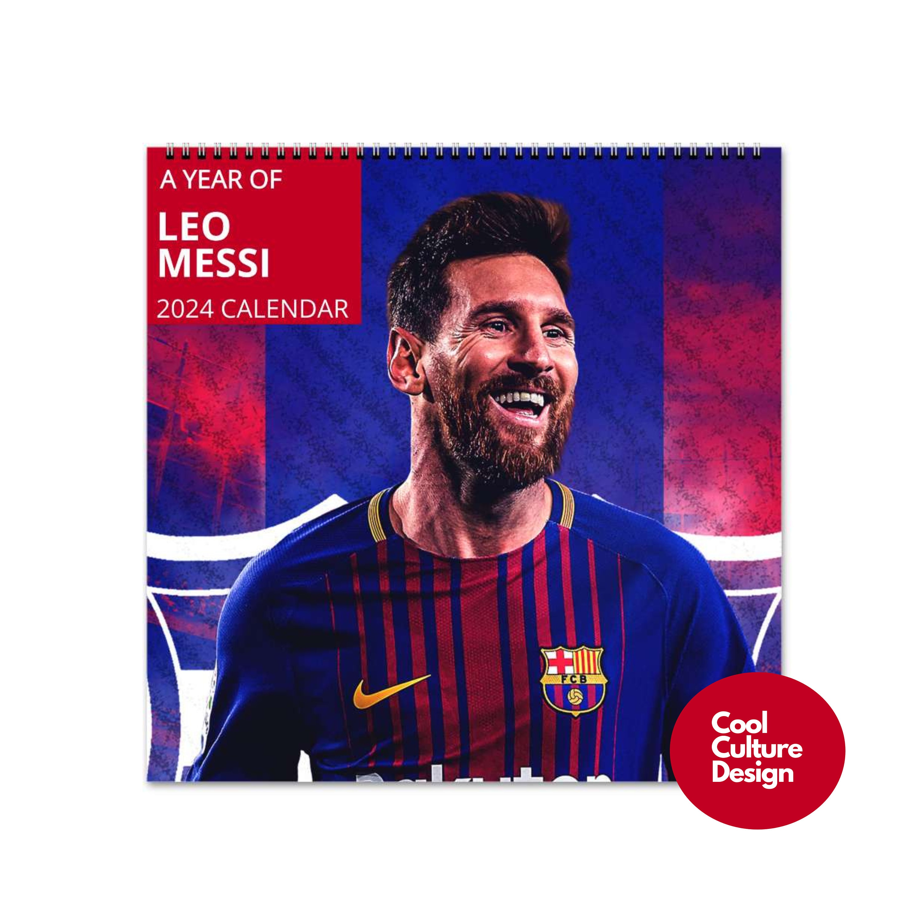 Lionel Messi Calendar Vol.2 2024 Calendar Wall Calendar - Etsy Canada