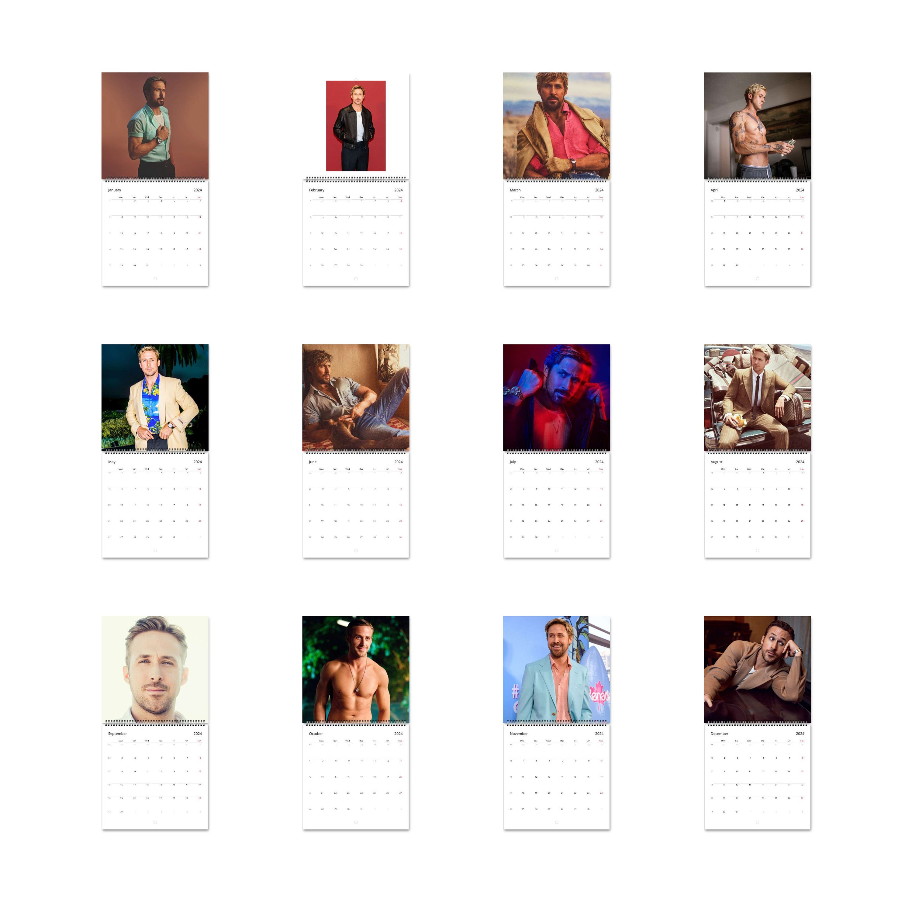Ryan Gosling Calendar Vol.1 - 2024 Calendar, Wall Calendar 2024 sold by ... Ryan Gosling Calendar Vol.1 - 2024 Calendar, Wall Calendar 2024 sold by ...
