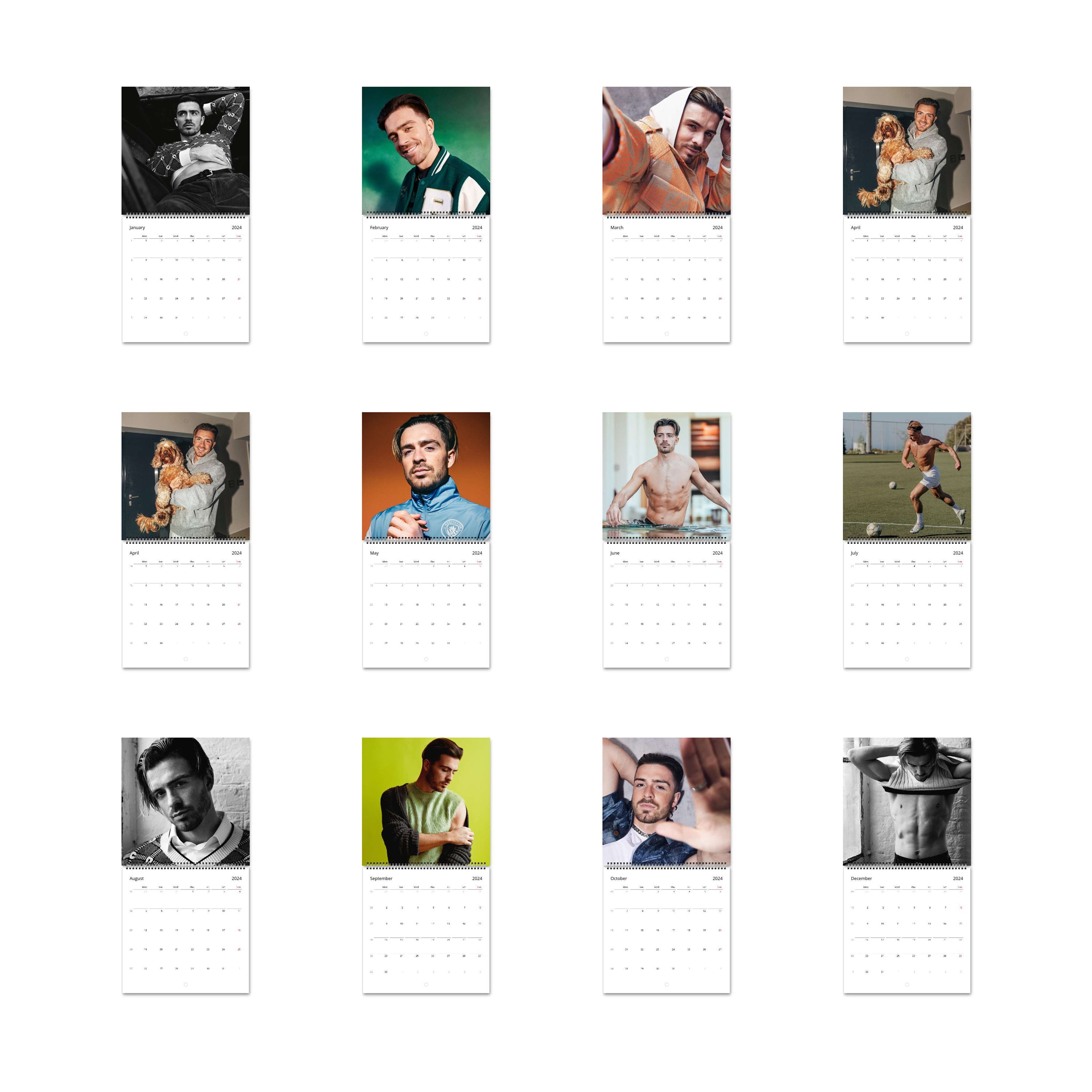 Jack Grealisch Calendar Vol.1 - 2024 Calendar, Wall Calendar 2024 sold ...