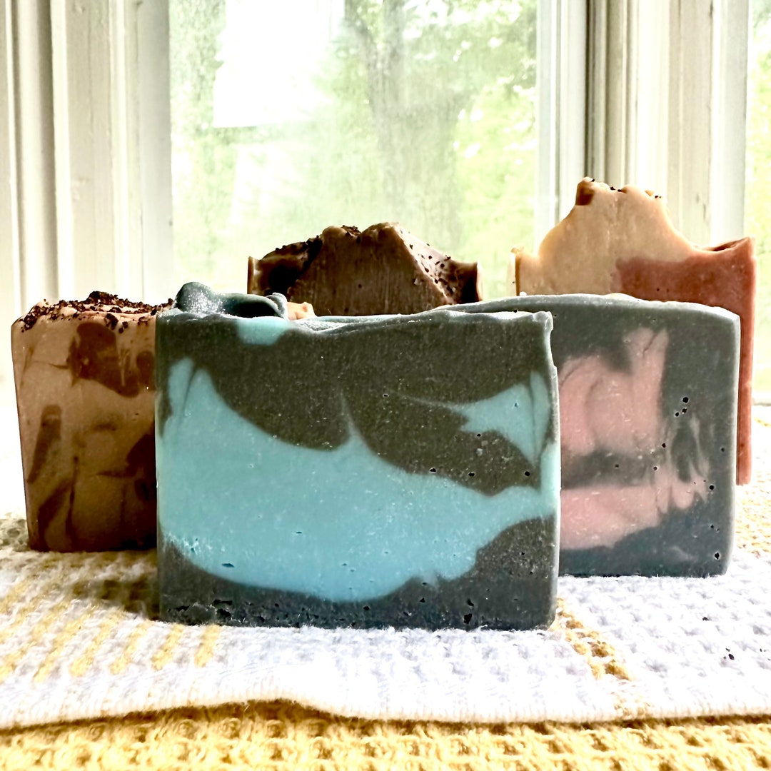 Midnight Waves - Cold Process Soap - Artisan Handmade Soap Bar - Vegan ...