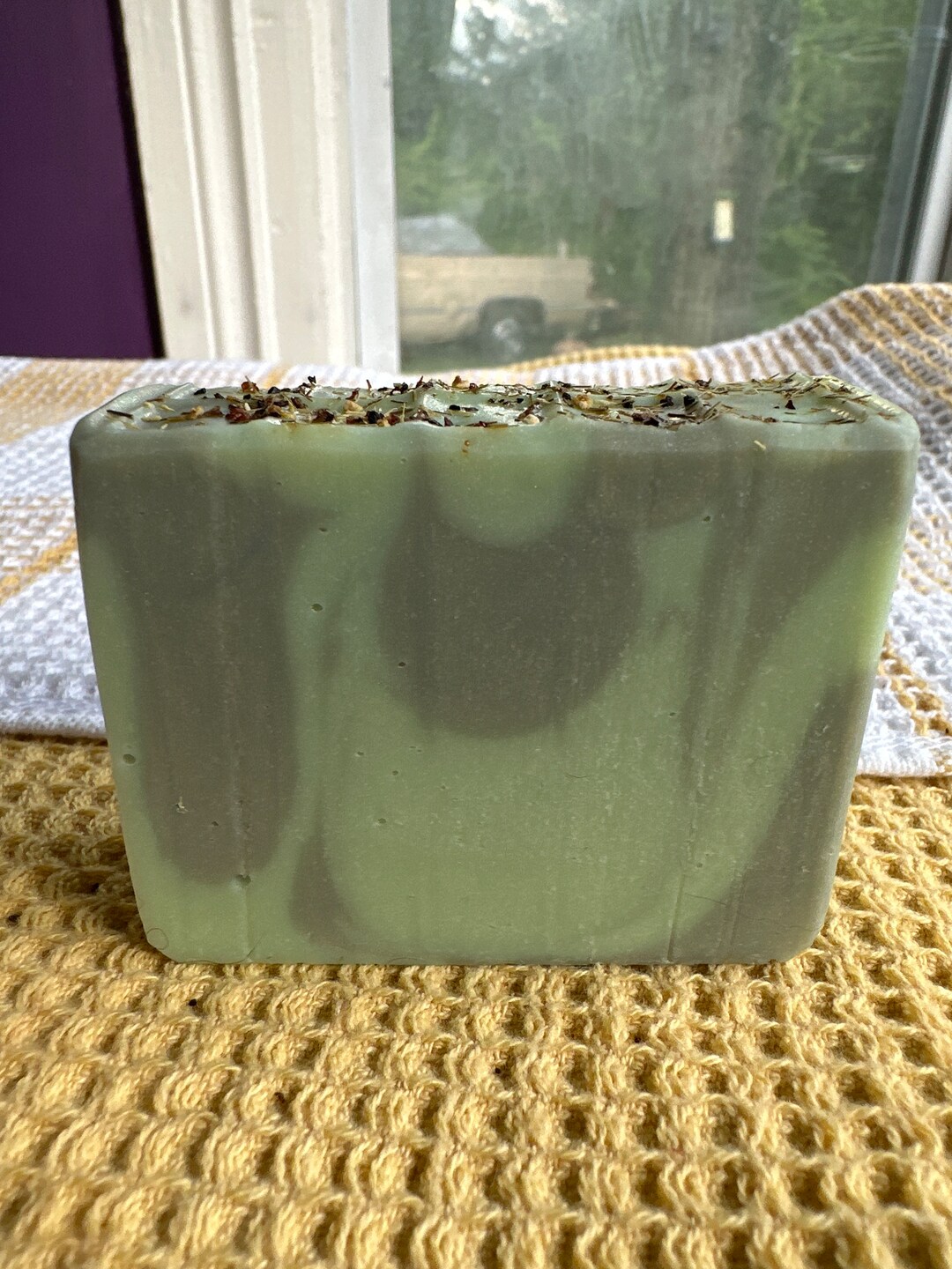 Green Tea & Cucumber - Cold Process Soap - Artisan Handmade Soap Bar ...