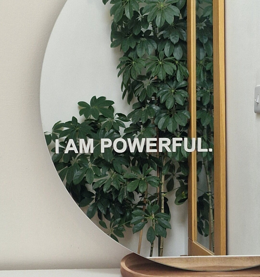 I Am Affirmation Sticker for Mirror Affirmations for Bathroom - Etsy