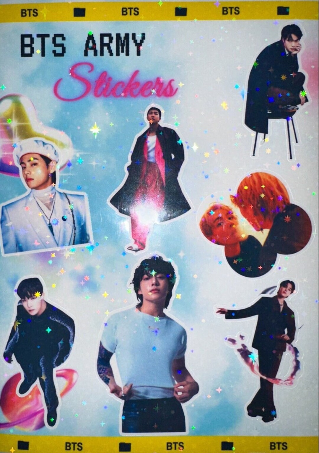 Premium BTS Sticker Packs Gift Ideas Cute Stickers KPOP - Etsy