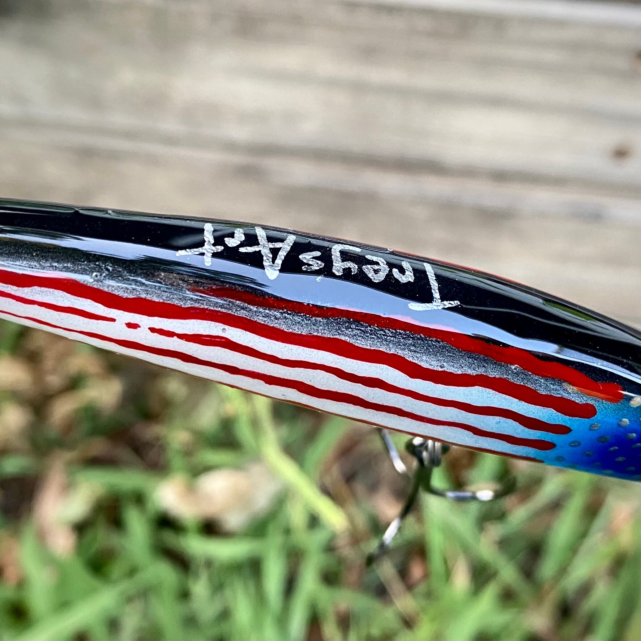 Treysart Custom Handmade T-17 Jerkbait-usa Fishing Lure - Etsy
