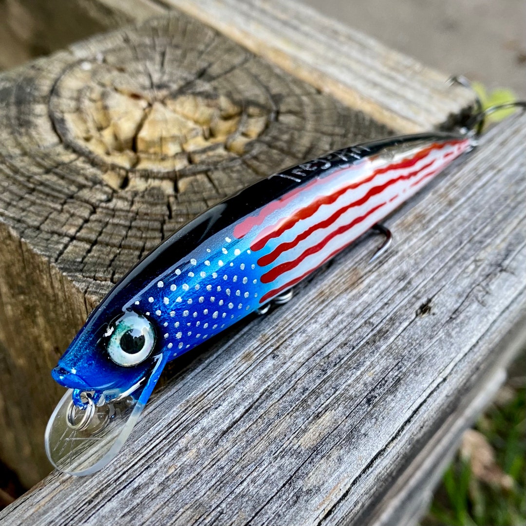 Treysart Custom Handmade T-17 Jerkbait-usa Fishing Lure - Etsy
