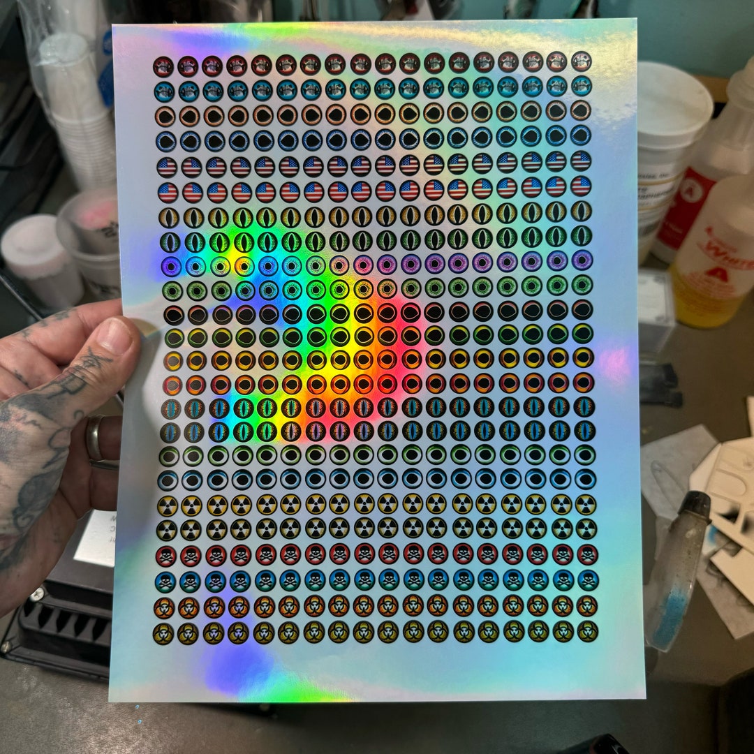 Printable Fishing Lure Eyes (8mm) - (5/16ths) Size Fish Eyes - Etsy