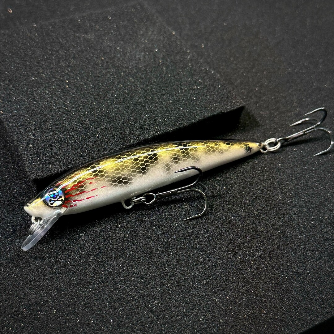 Treysart Handmade T-17 Jerkbait Bleeder Fishing Lure - Etsy
