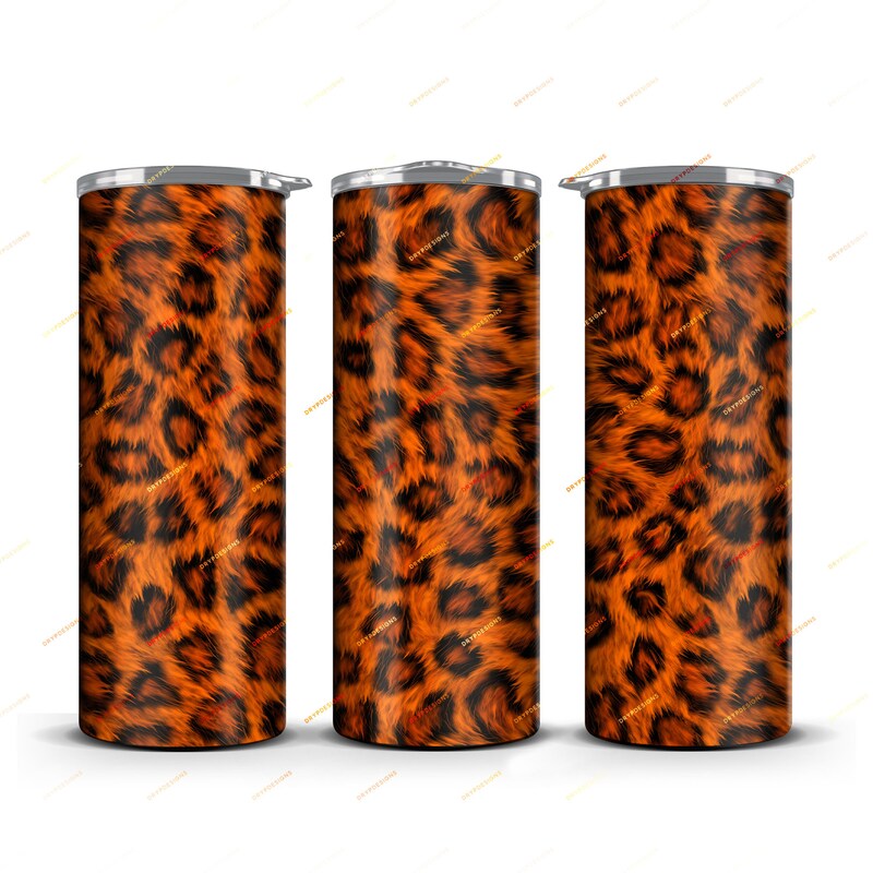 Leopard Print Tumbler - Etsy