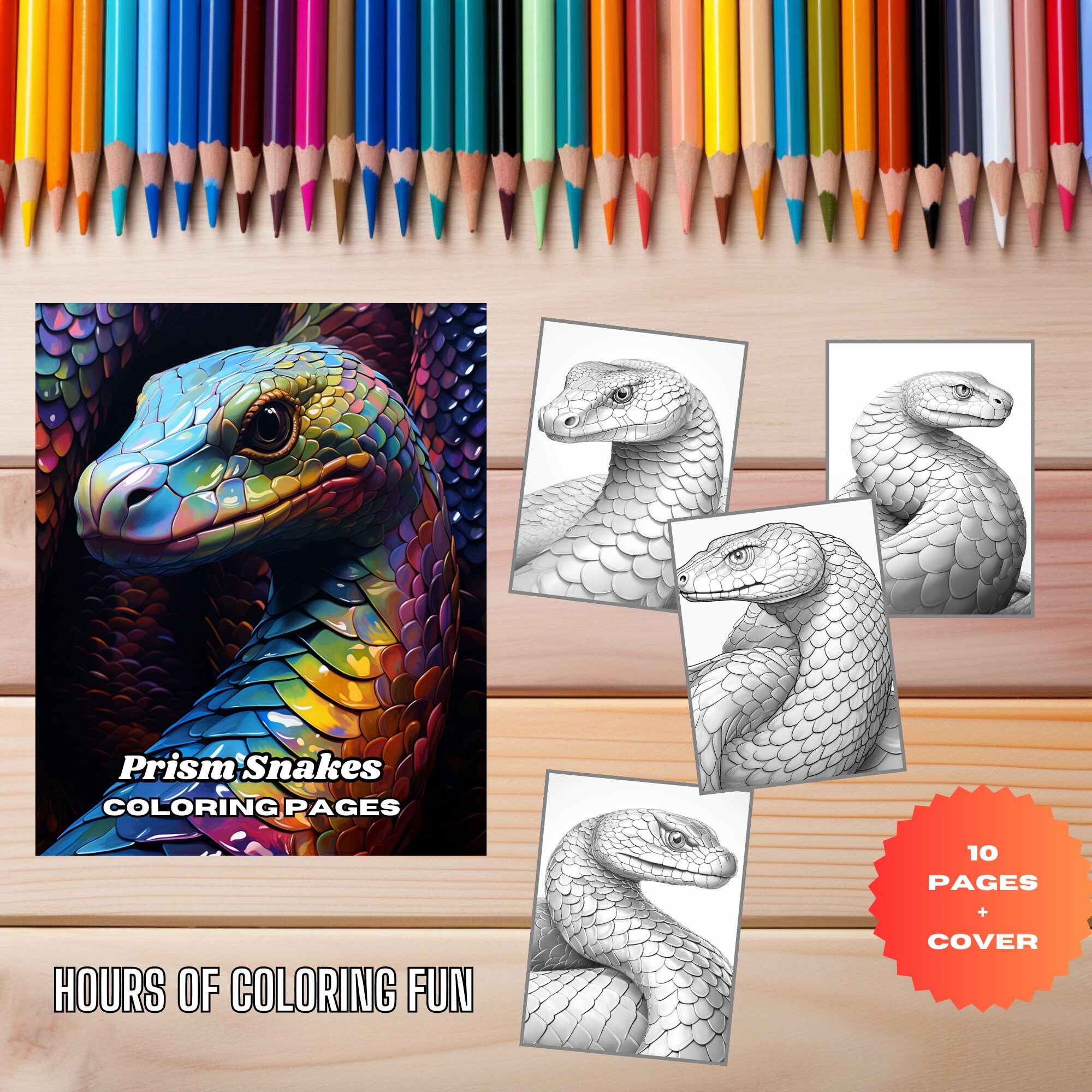 Prism Coloring Pages